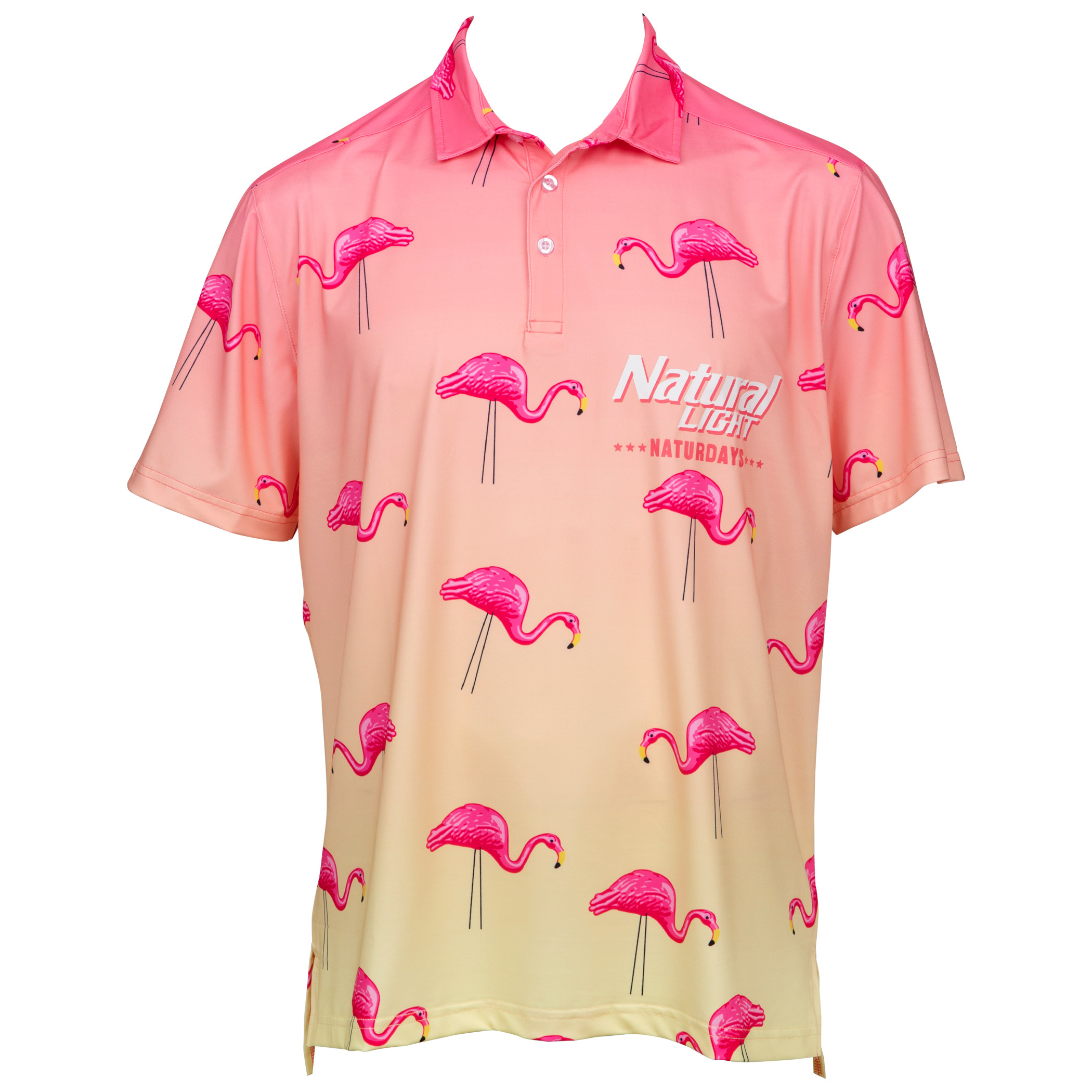 Naturdays Natural Light Party Time Tropical Bros Everyday Polo | Brew ...