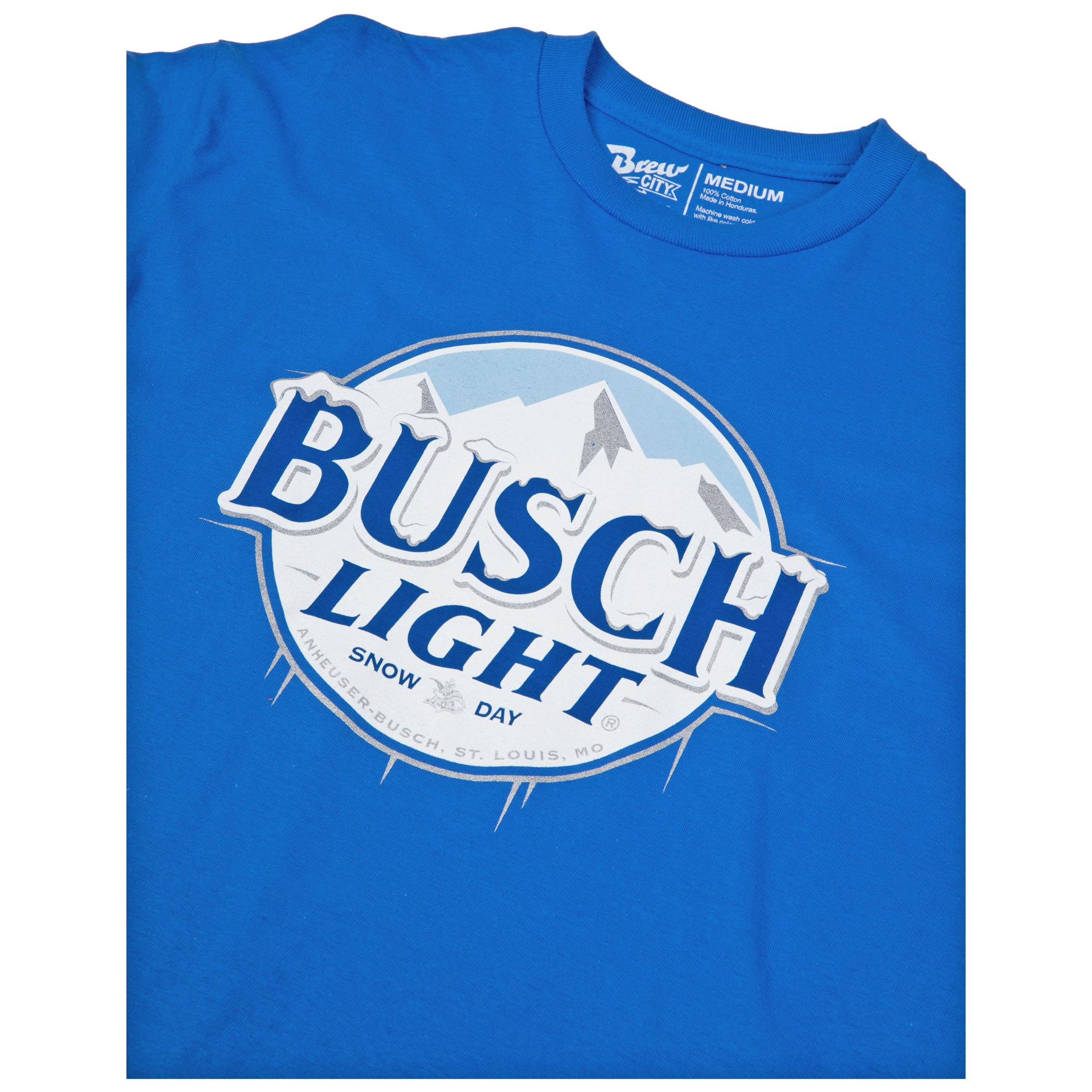 Busch Light Snow Day Logo Long Sleeved Shirt | Brew-Shirts.com