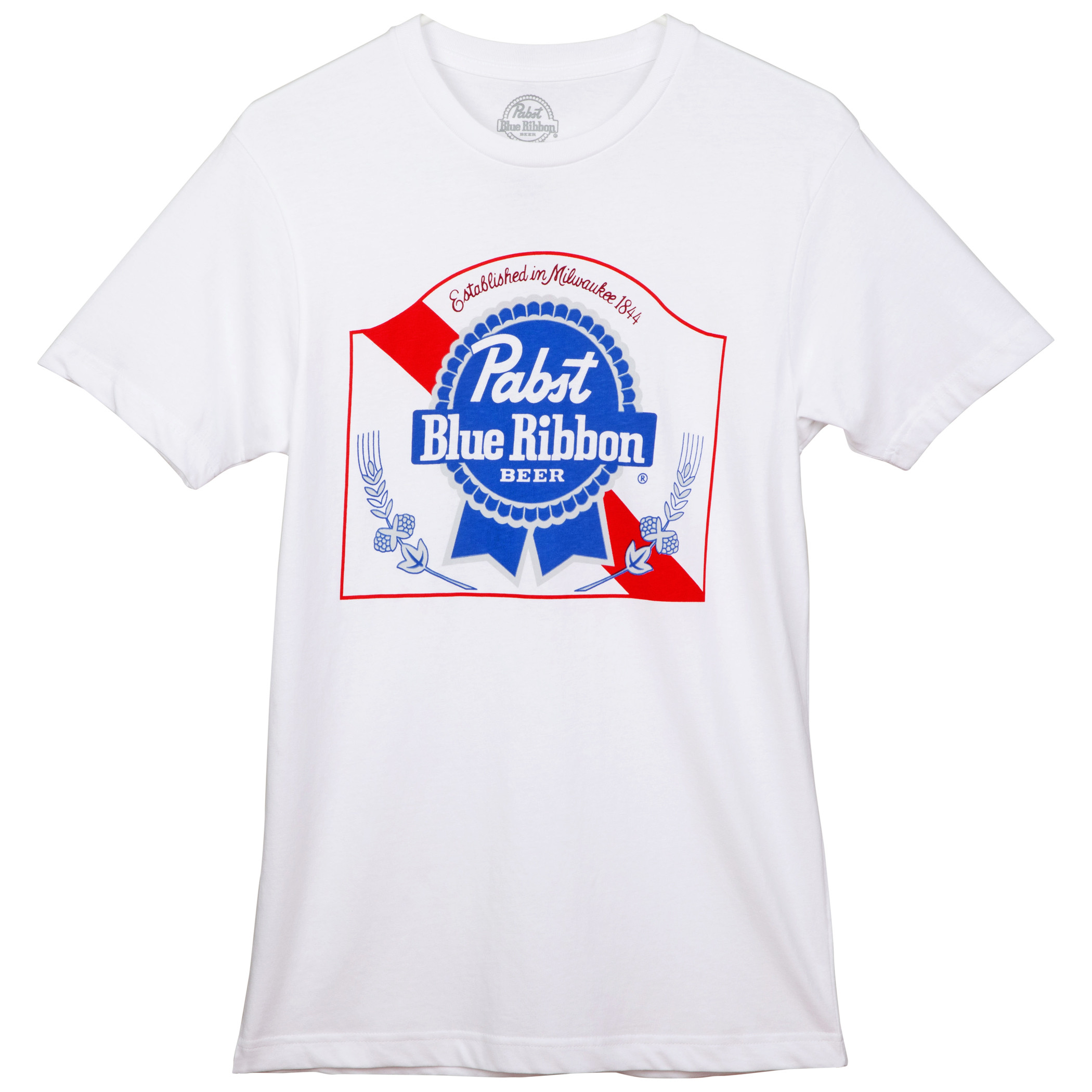 Pabst Blue Ribbon Classic Logo T-Shirt | Brew-Shirts.com