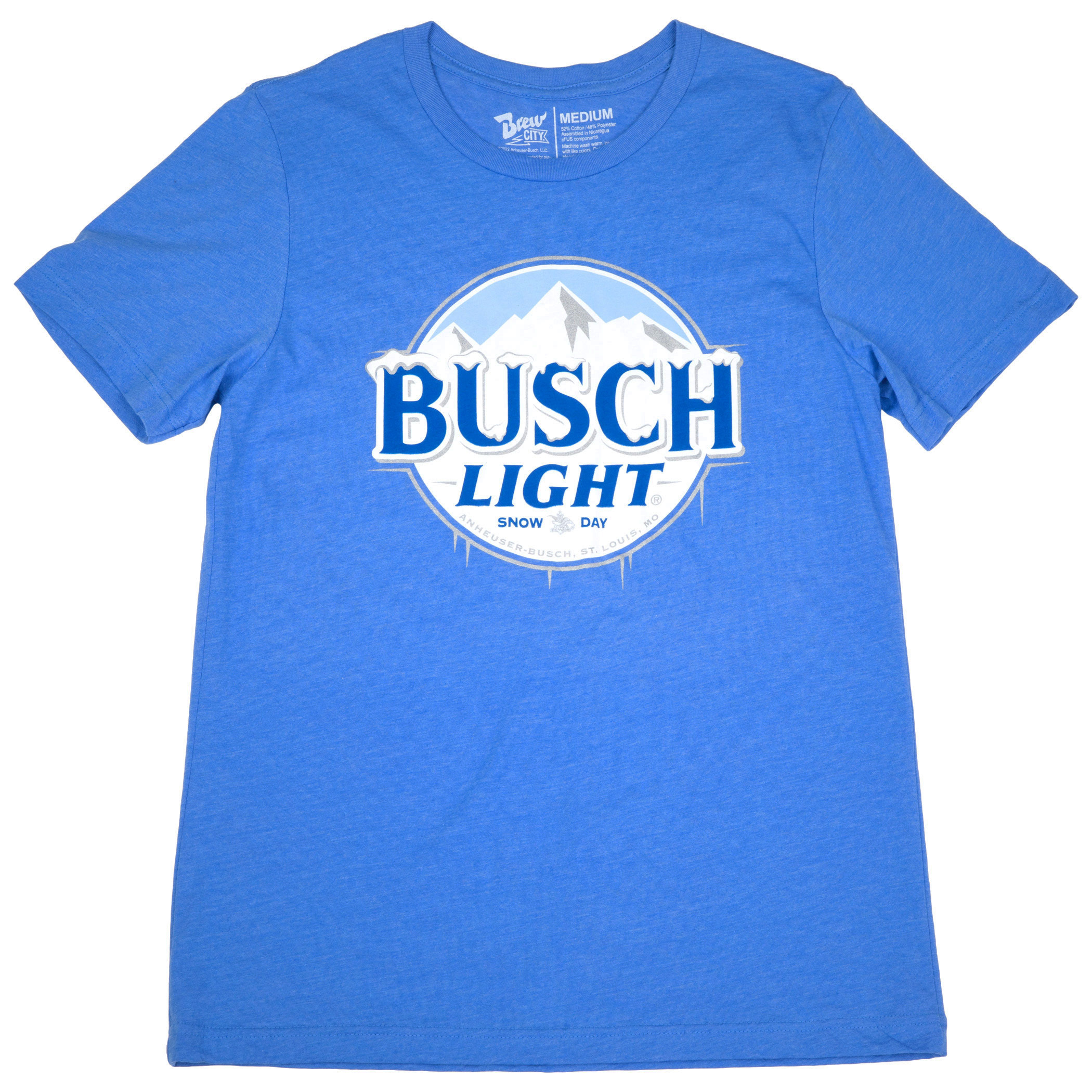 Busch Light Snow Day Logo T-Shirt | Brew-Shirts.com