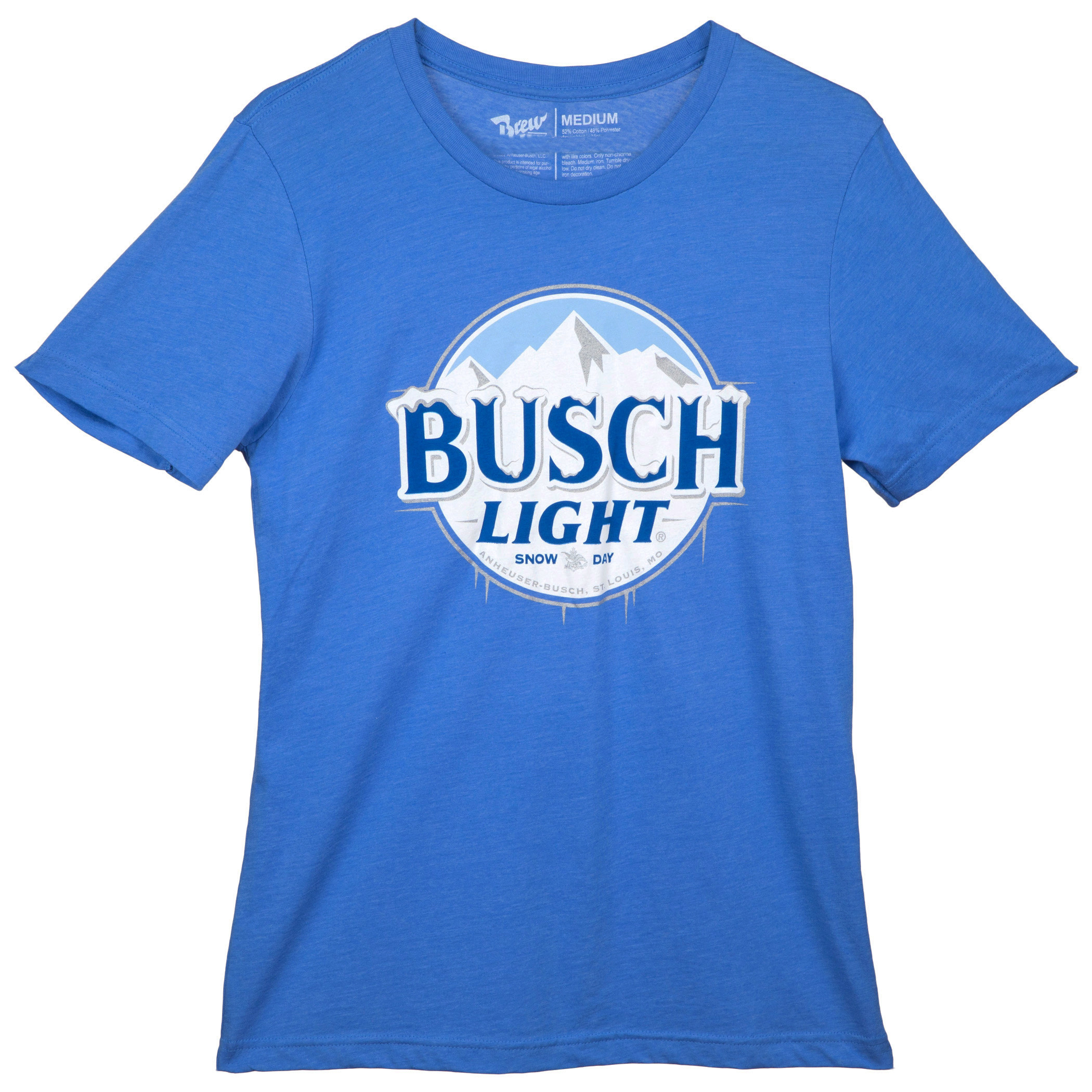 Busch Light Snow Day Logo T-Shirt | Brew-Shirts.com