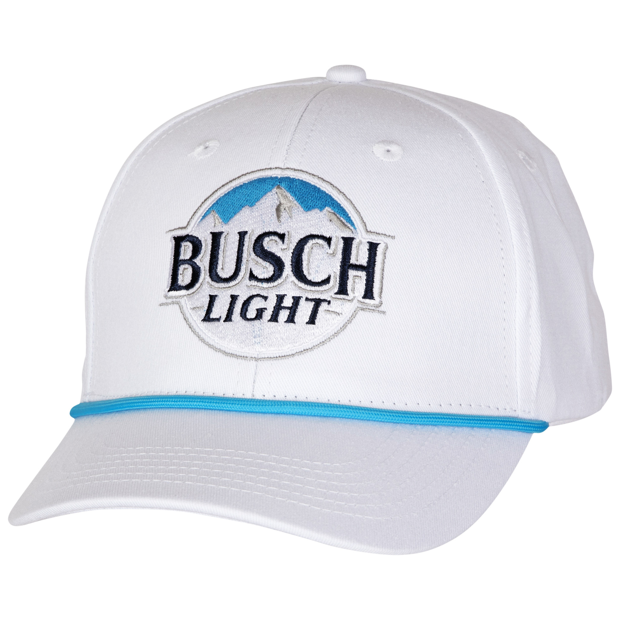 Busch Light White Snapback Hat | Brew-Shirts.com
