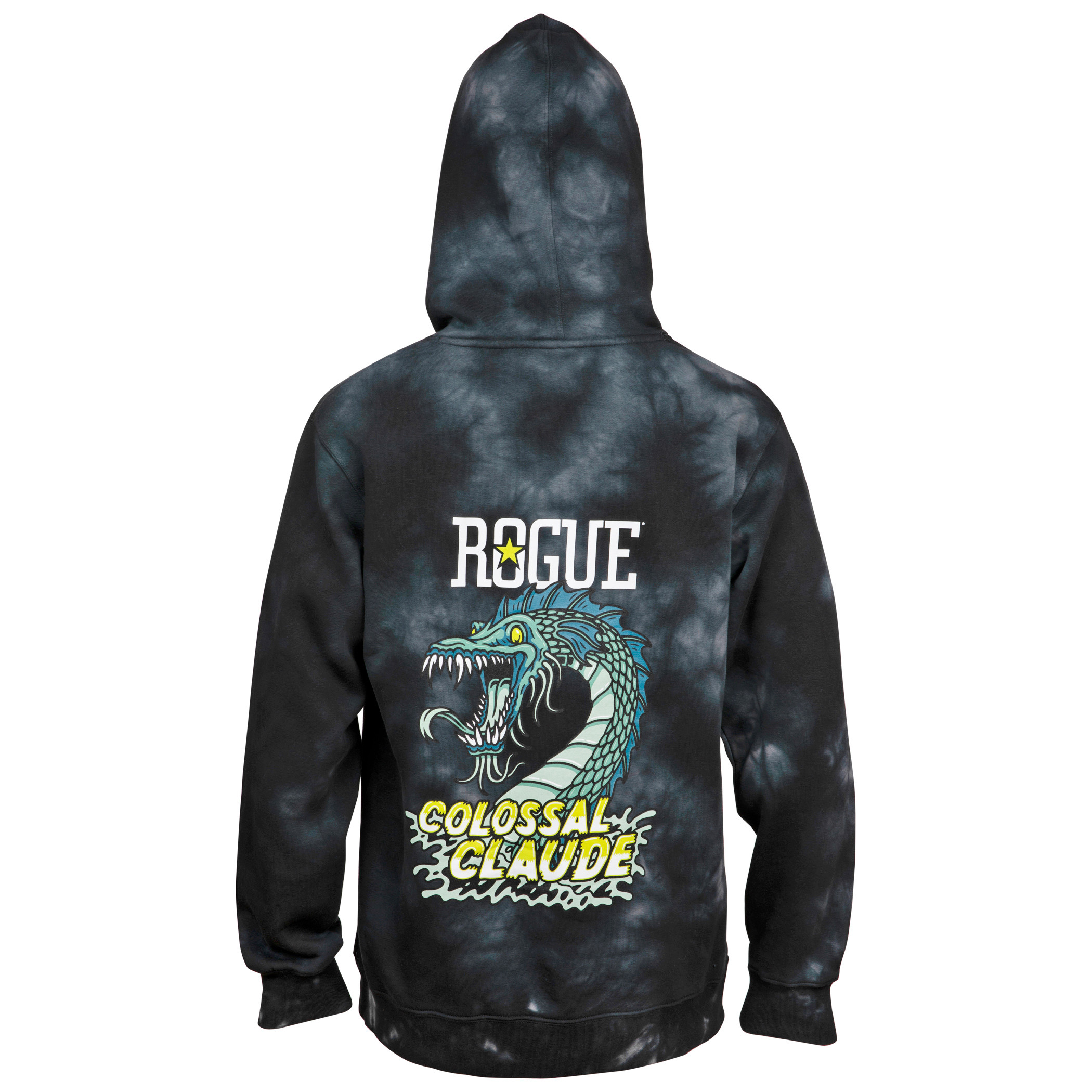 Rogue Brewery Colossal Claude Tie Dye Hoodie | Brew-Shirts.com