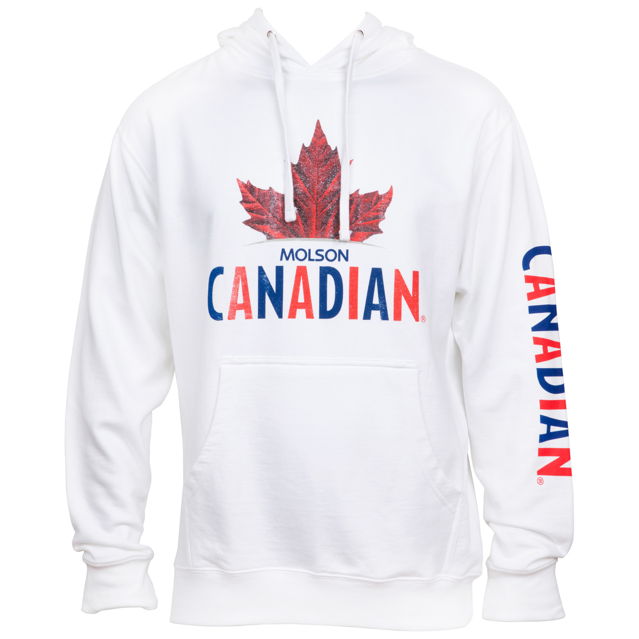 Molson Canadian Classic Logo Hoodie | Brew-Shirts.com