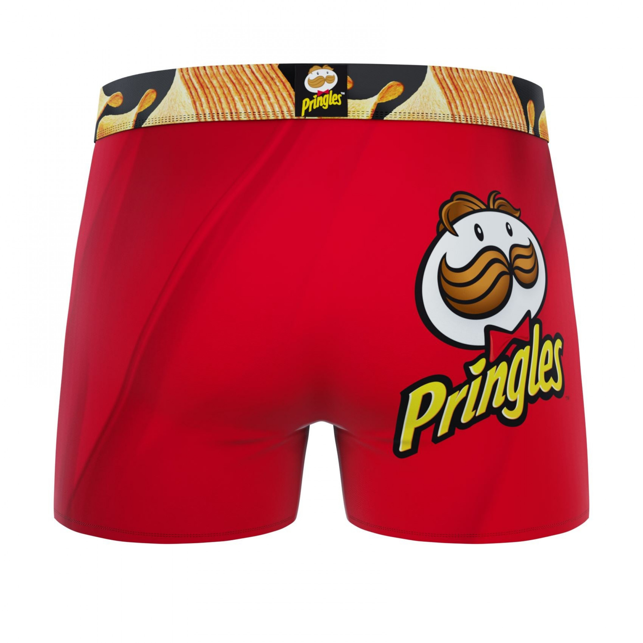Crazy Boxers Pringles Logo Boxer Briefs Red | eBay
