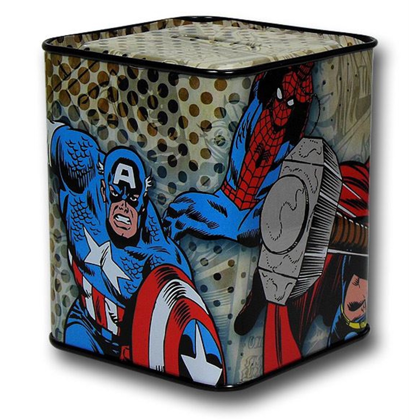 Marvel Classic Heroes Tin Bank