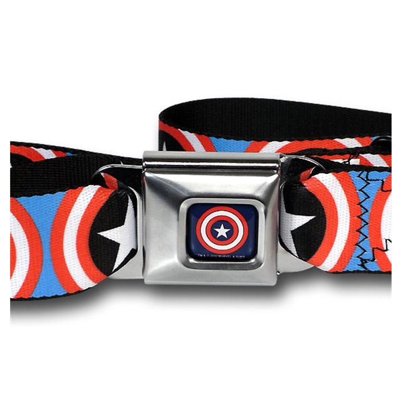 Captain American Shield Seatbelt Belt