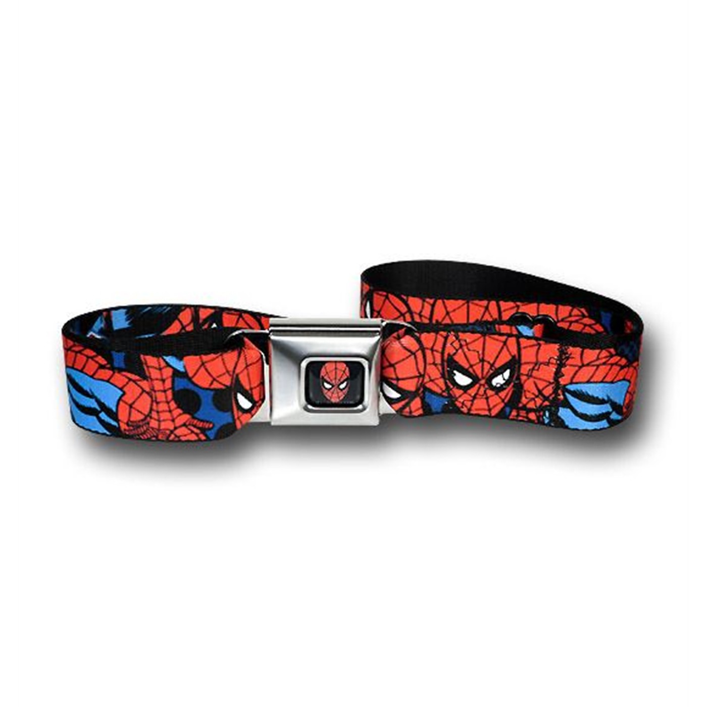 Spiderman Faces Seatbelt Belt