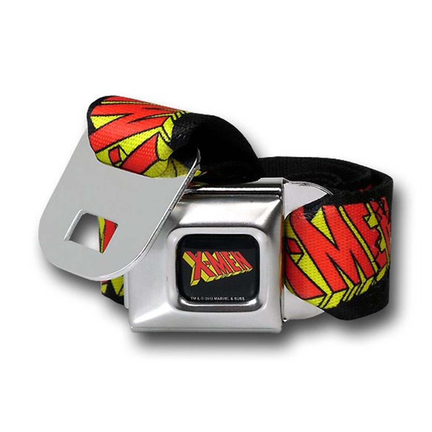 X-Men Logo Black Seatbelt Belt