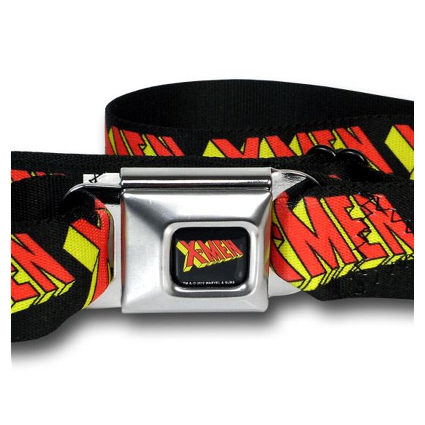 X-Men Logo Black Seatbelt Belt
