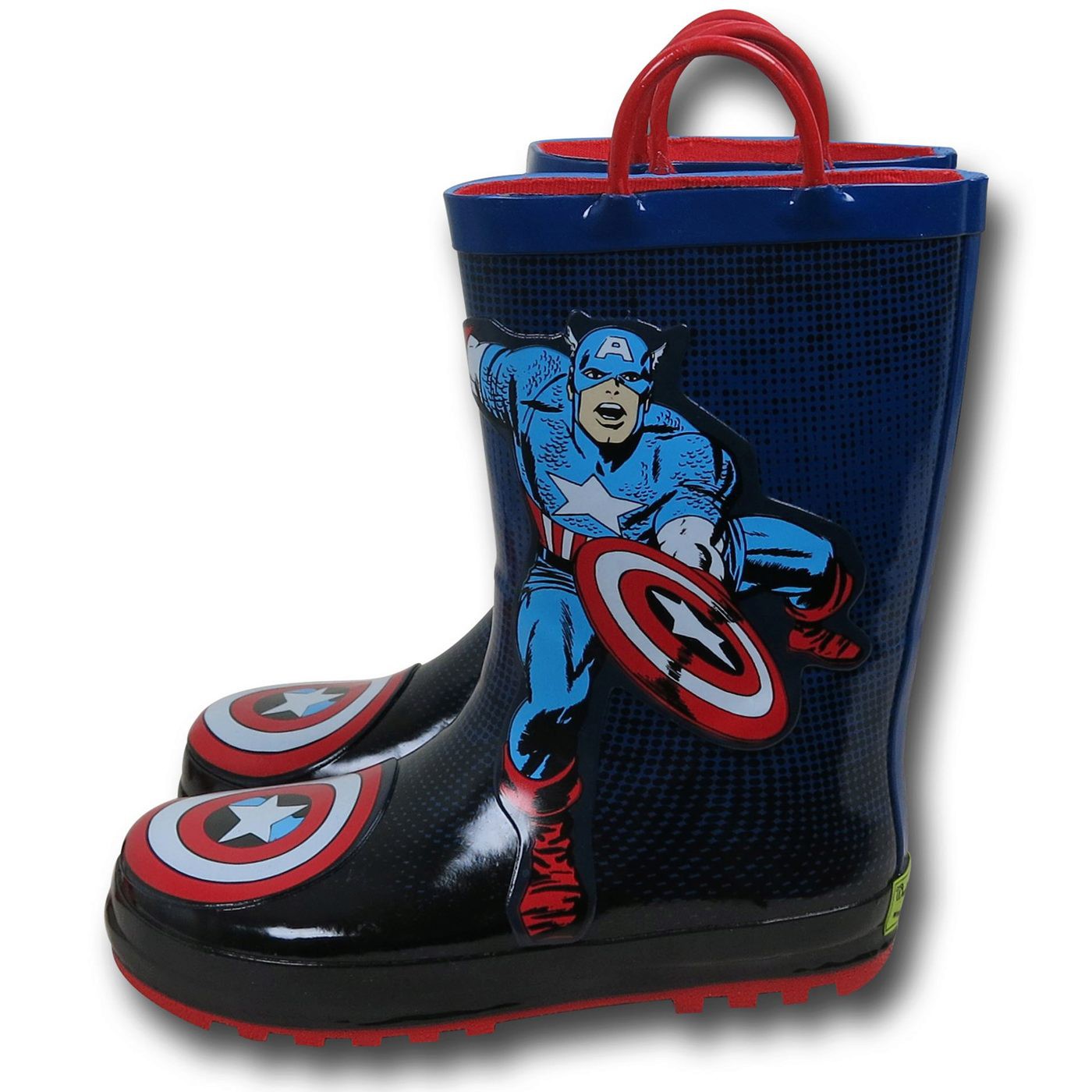 Captain America Kids Rain Boots
