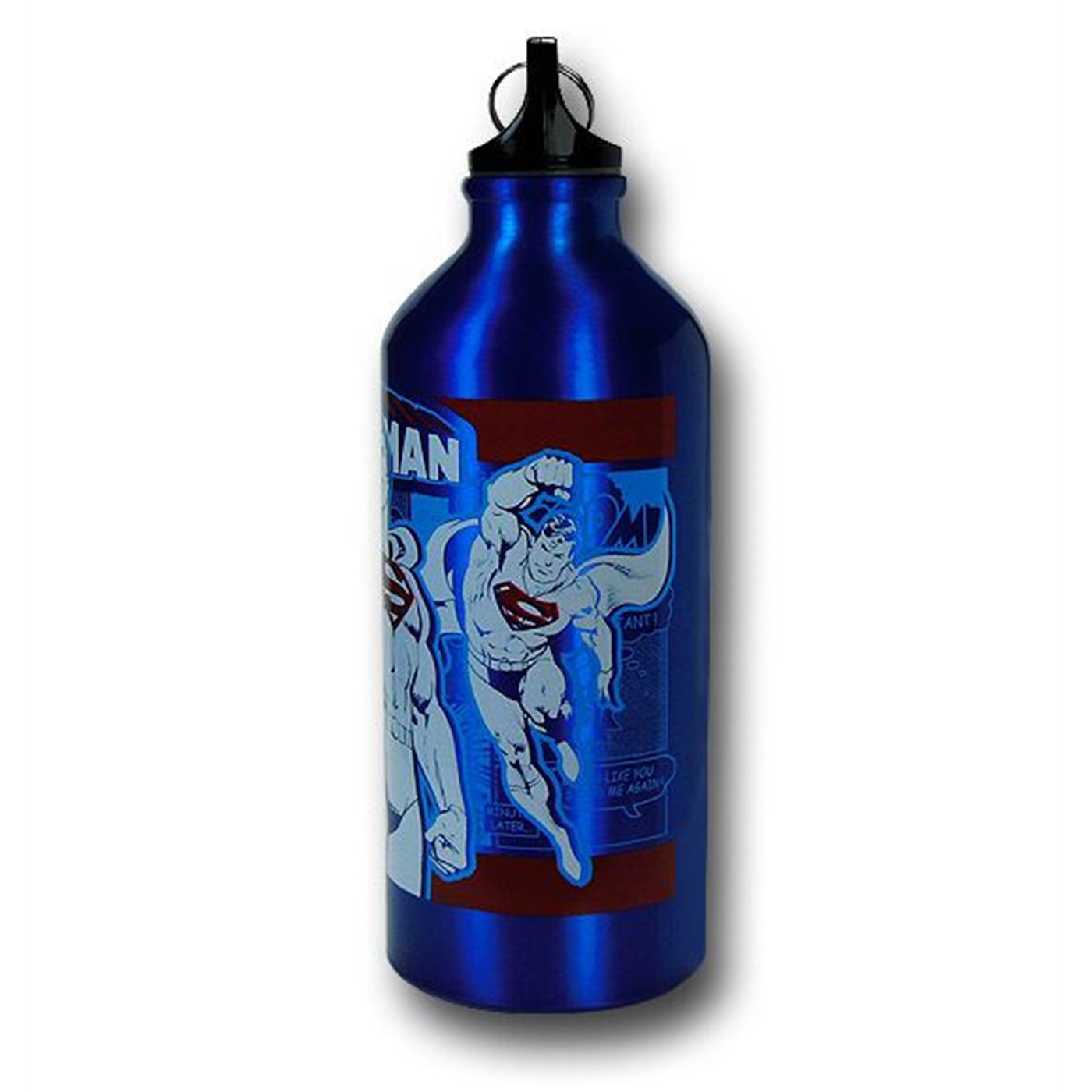 Superman Blue 20oz Aluminum Water Bottle