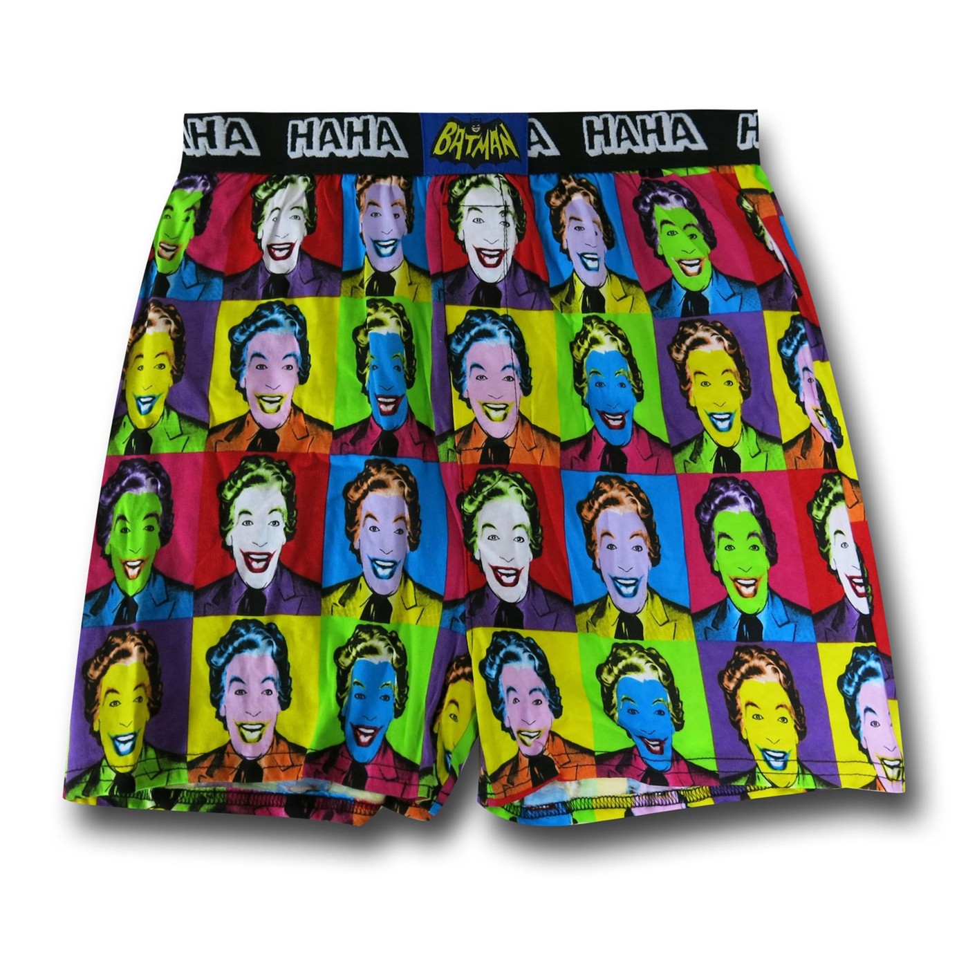 Batman 66 Joker Pop Art Squares Boxer Shorts
