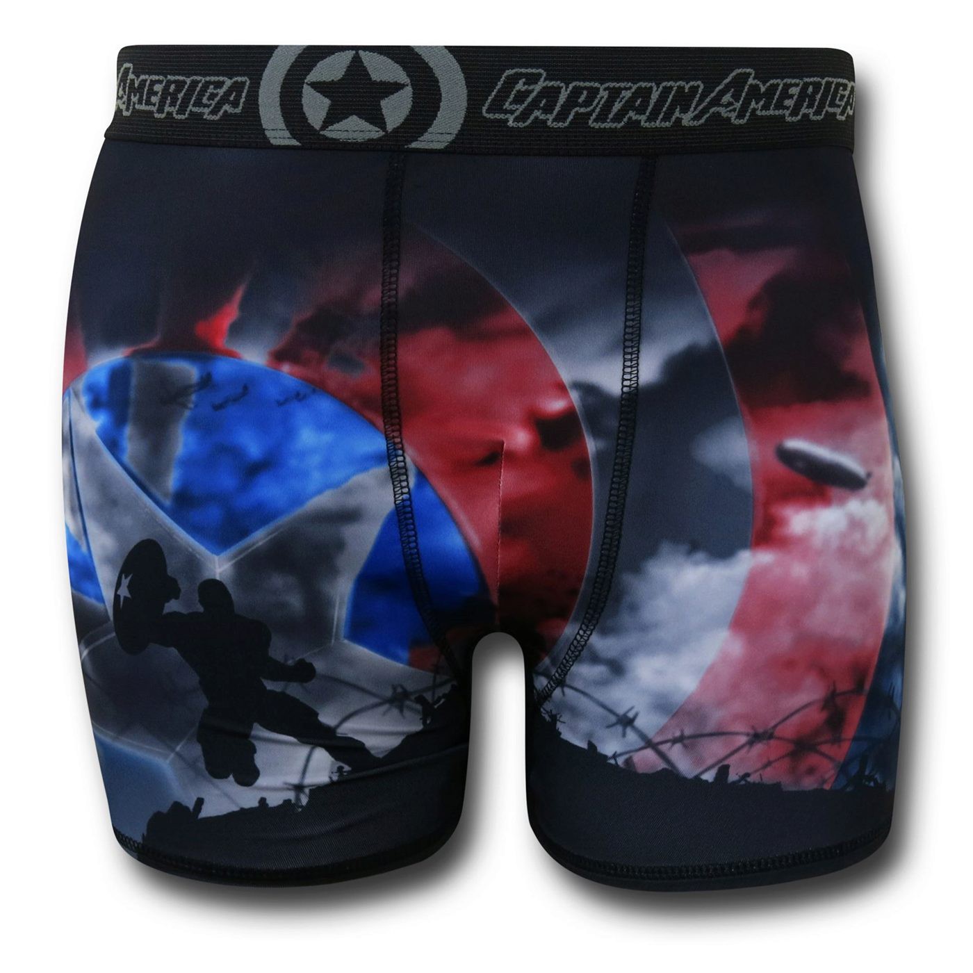 Captain America Clouds Boxer Briefs