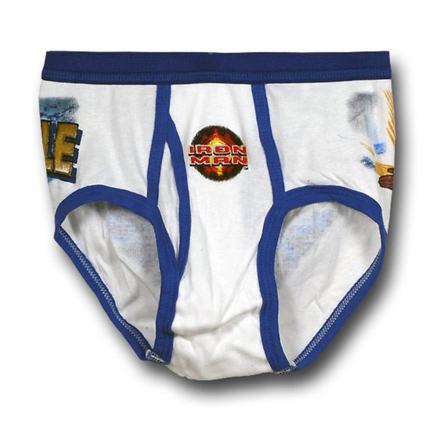 Iron Man Juvenile Glow-in-the-Dark Briefs Set