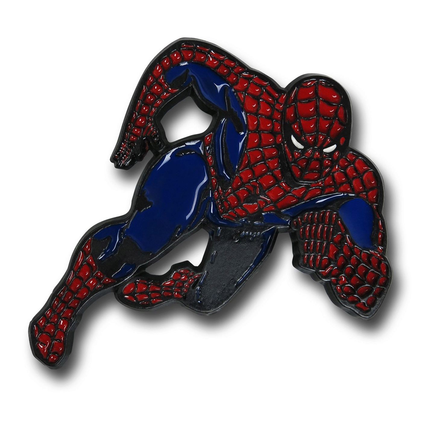 Spiderman Belt Buckle Running