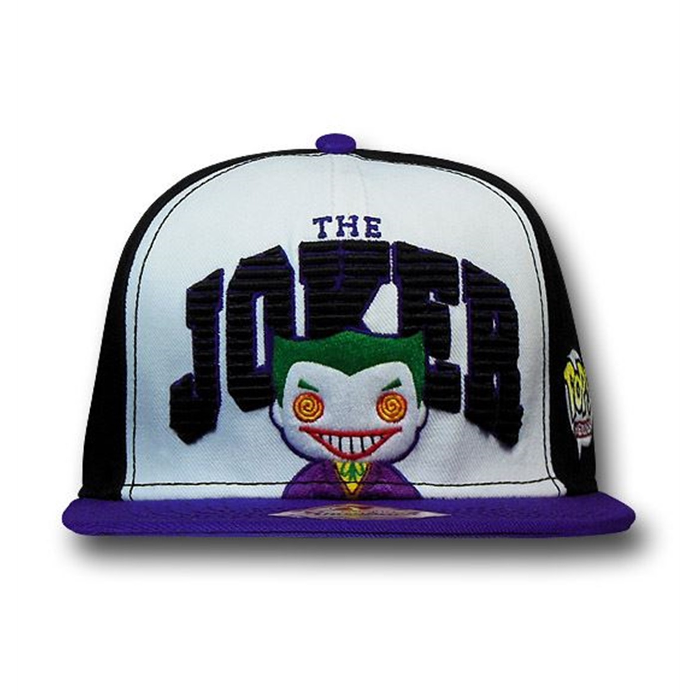 Joker w/Logo Funko Black Snapback Cap