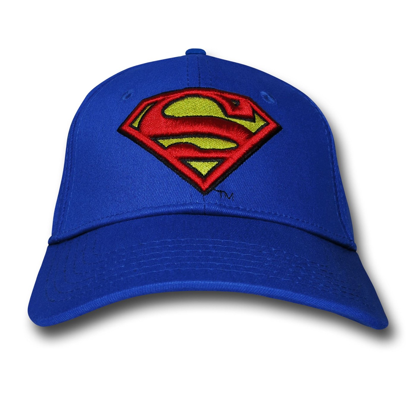 Superman 3D Symbol Stretch Cap