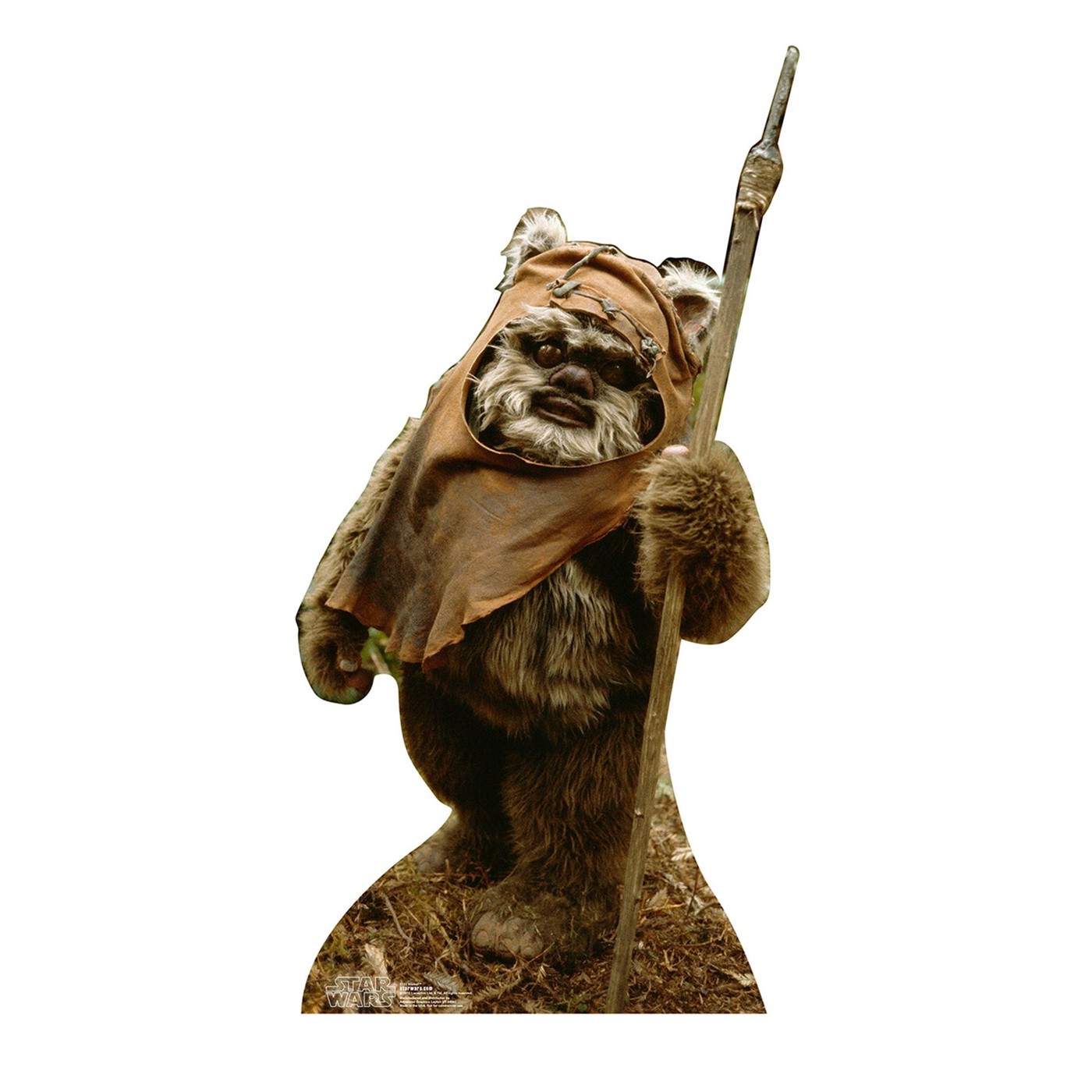 Star Wars Wicket The Ewok Cardboard Cutout