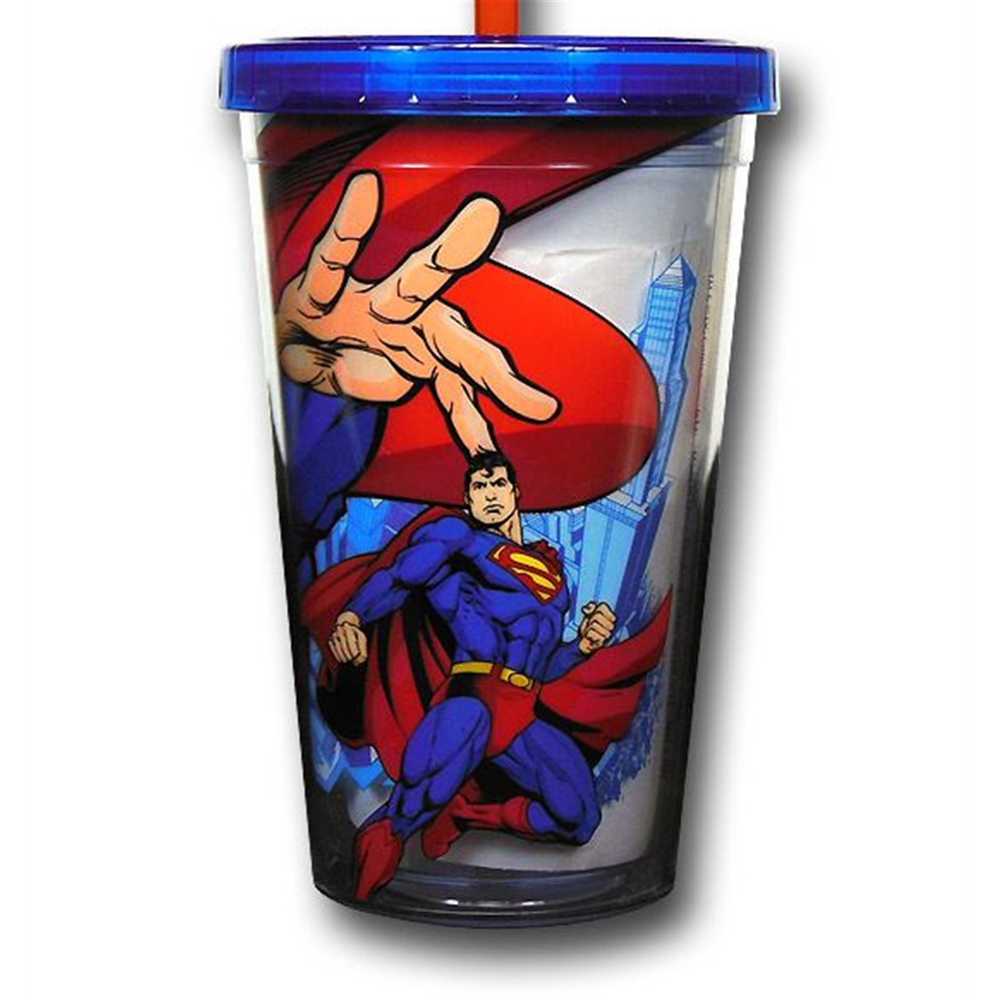 Superman Image Acrylic Cold Cup