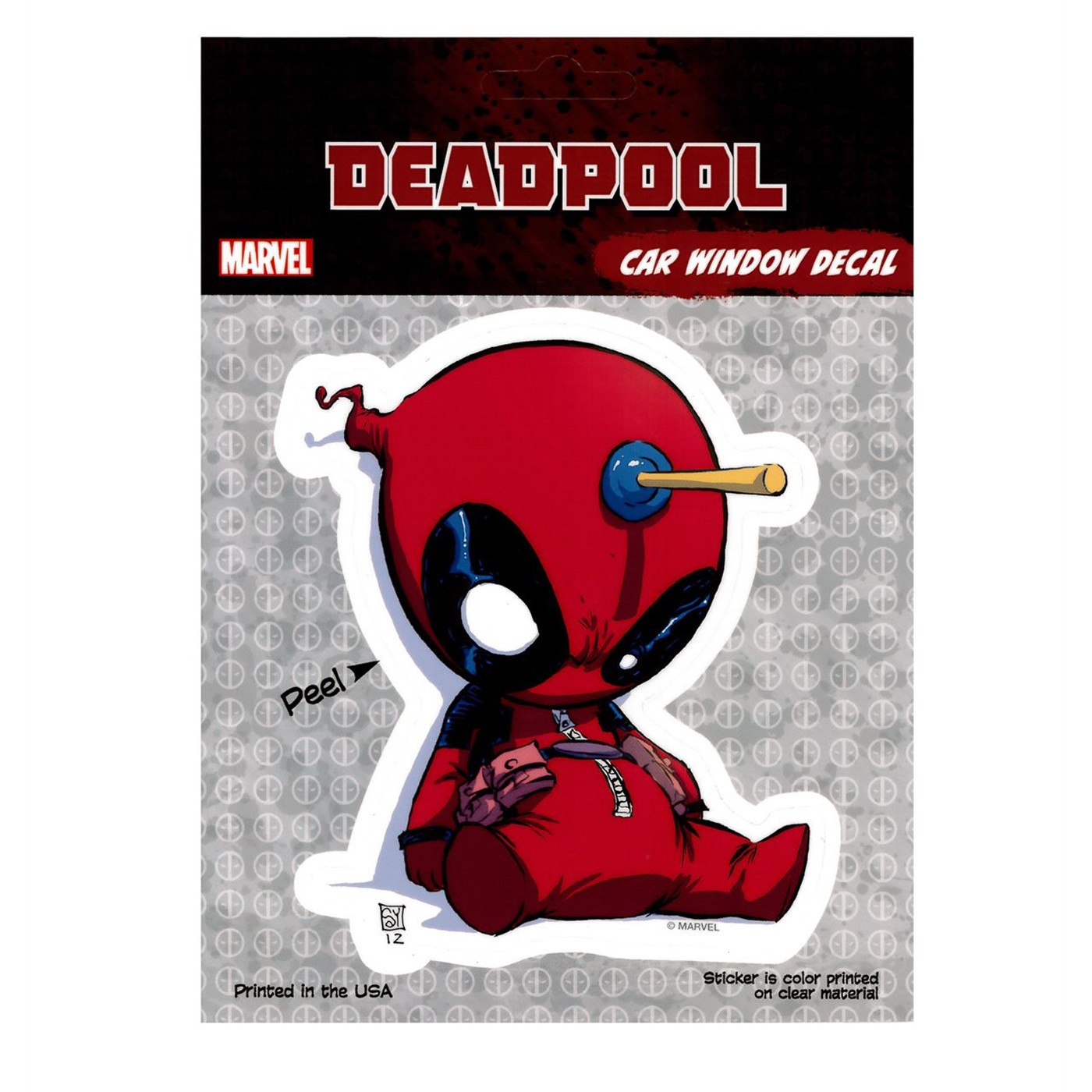 Deadpool Dart Decal