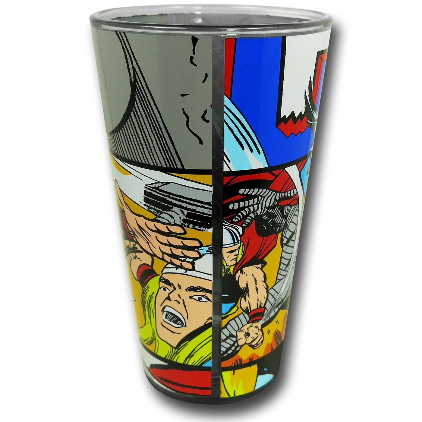 Marvel Comic Panels Wrap Pint Glass 4-Pack
