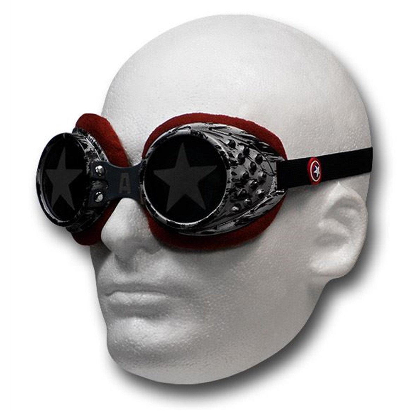 Captain America Silver Star Goggles