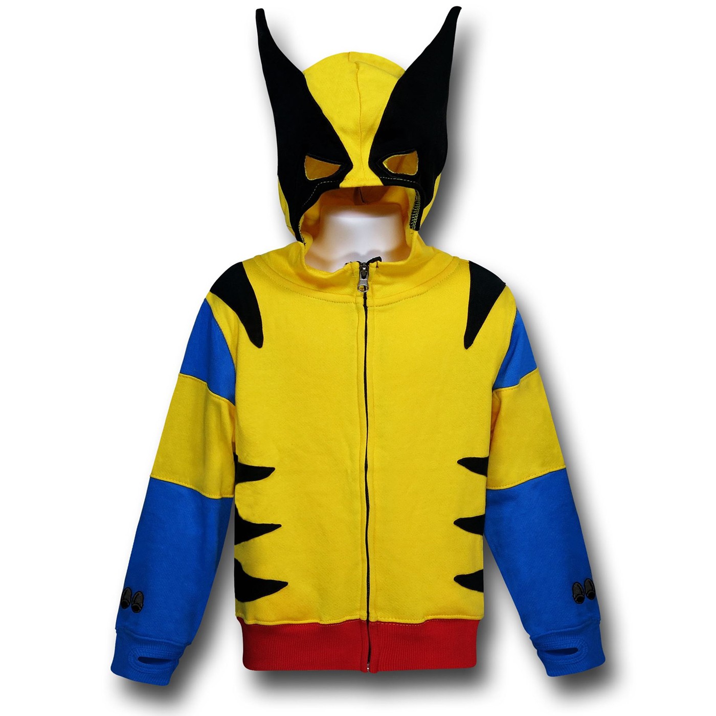 Wolverine Kids Masked Costume Hoodie
