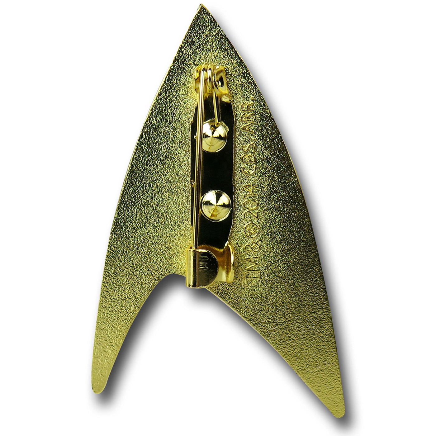 Star Trek Command Badge Pin