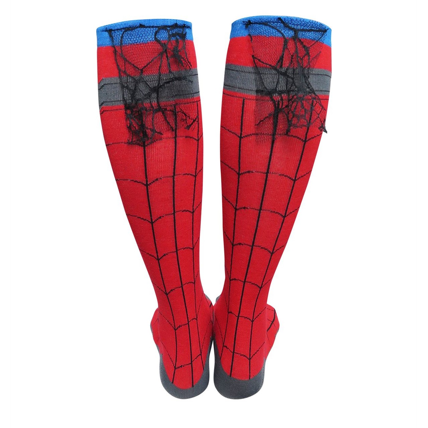 Spider-Man Costume Women's Knee High Cape Socks