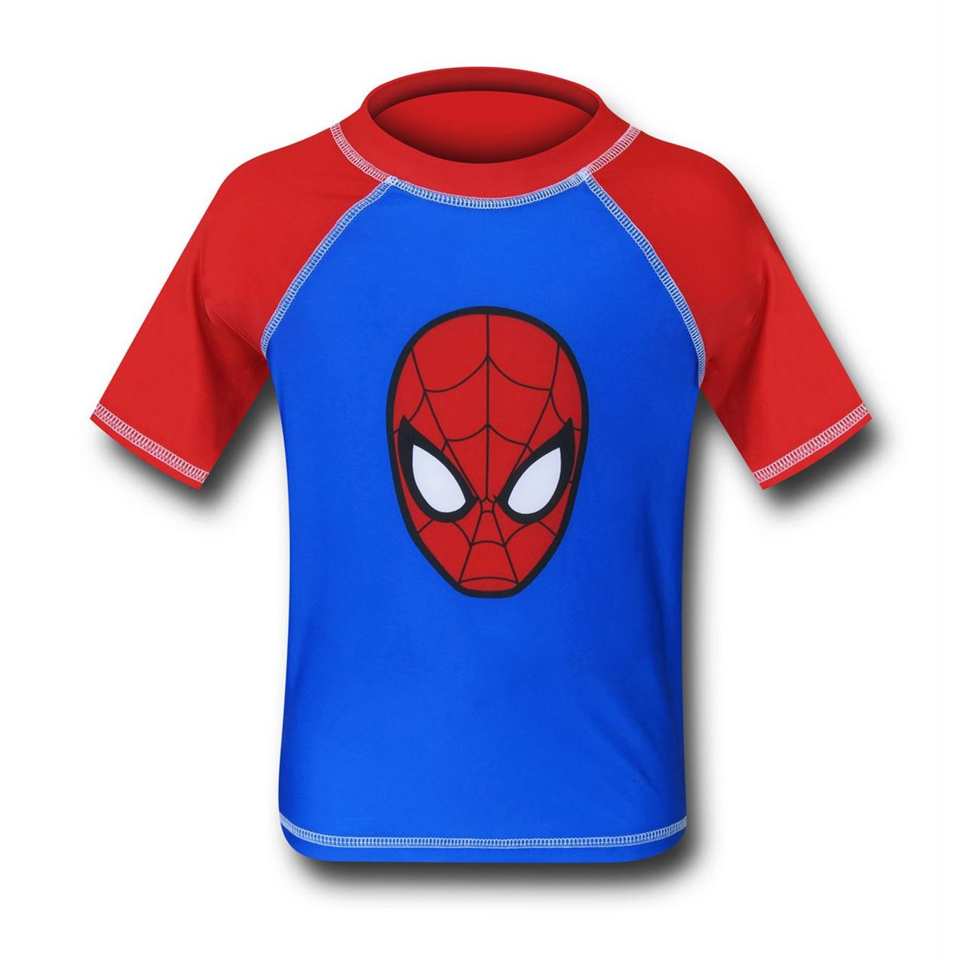 Spiderman Head Kids Rash Guard