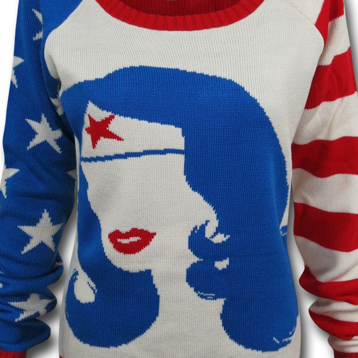 Wonder Woman Old Glory Women's Sweater