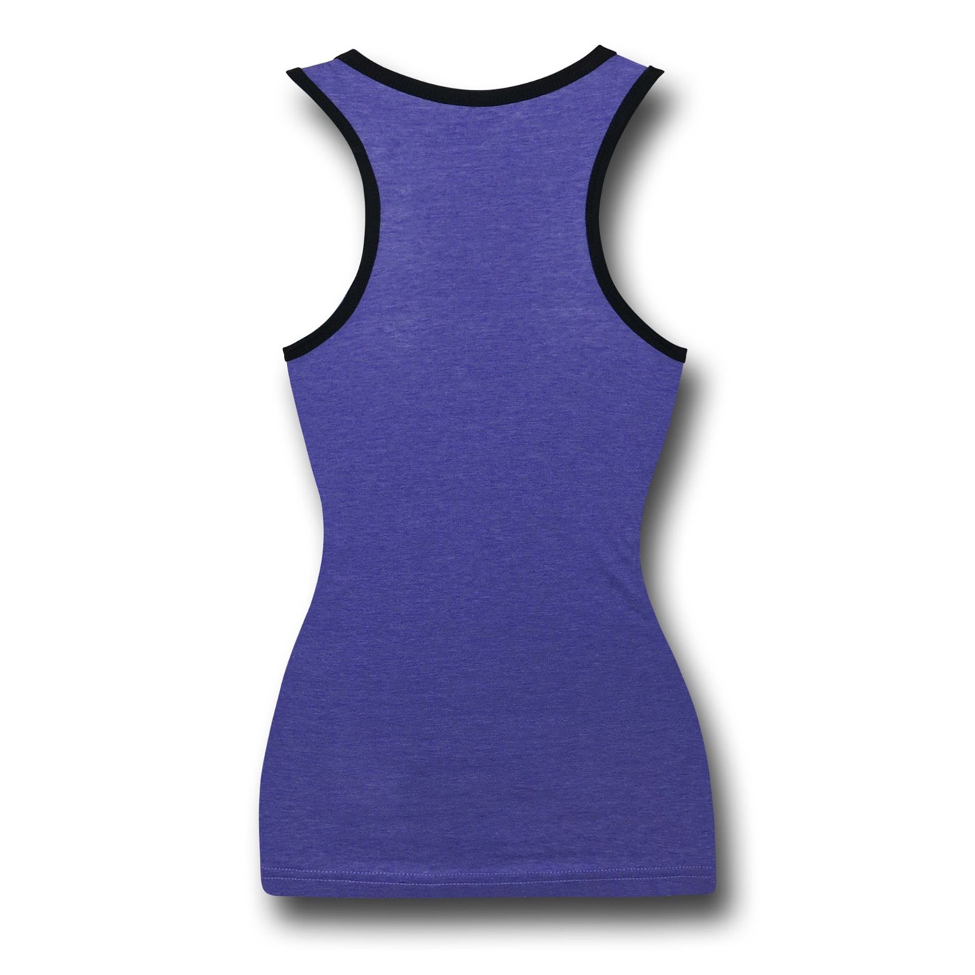 Hulk Purple & Black Womens Tank Top