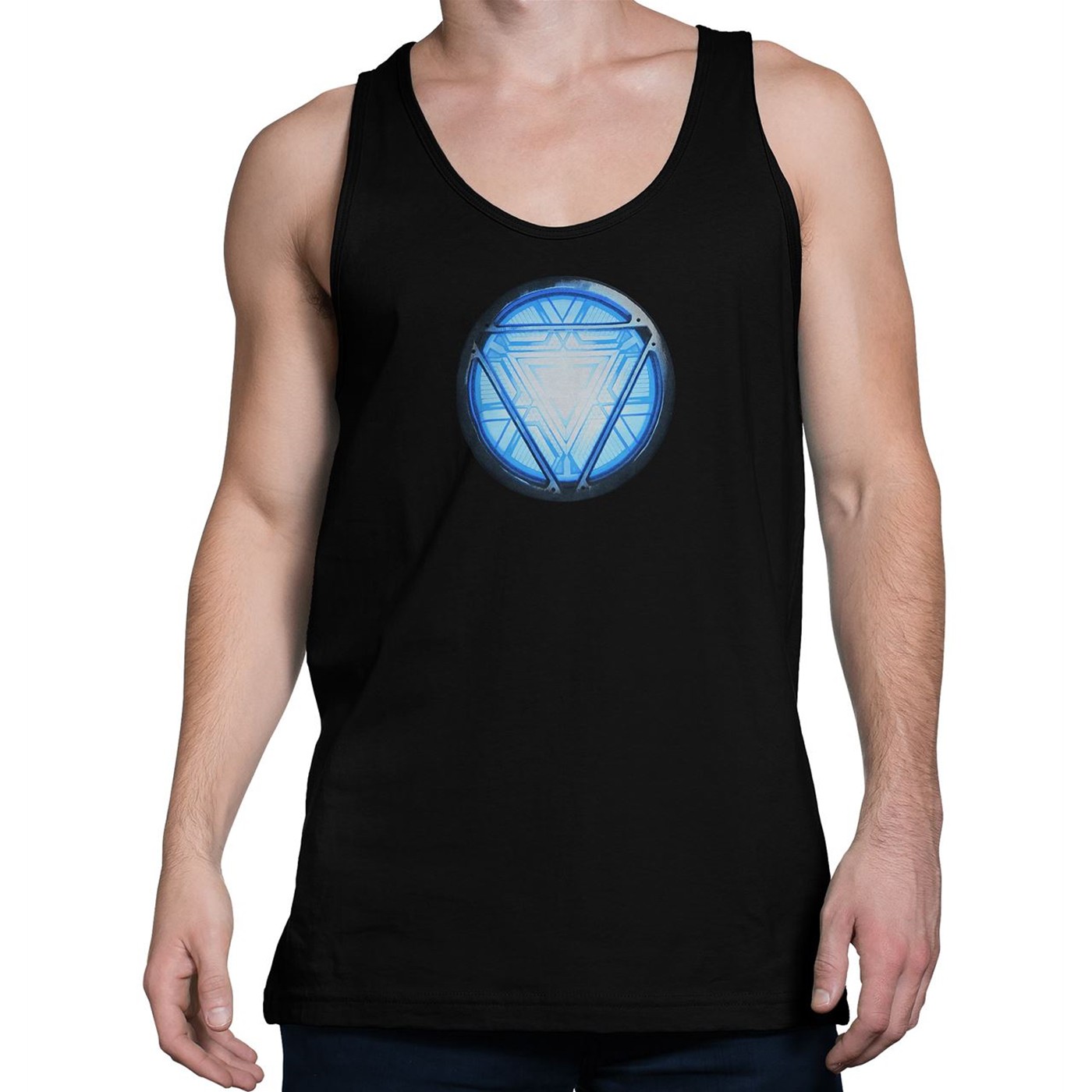 Iron Man Blue Arc Tank Top