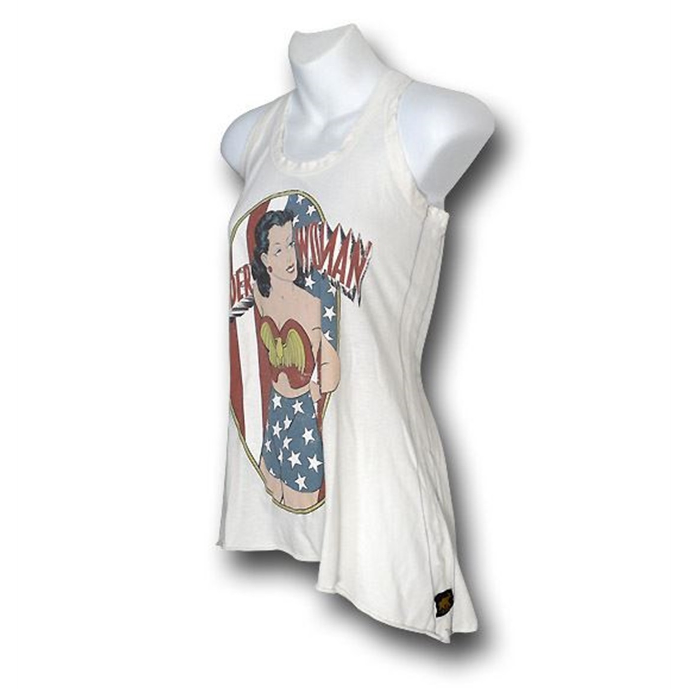 Wonder Woman Juniors Vintage Trunk Tank Top