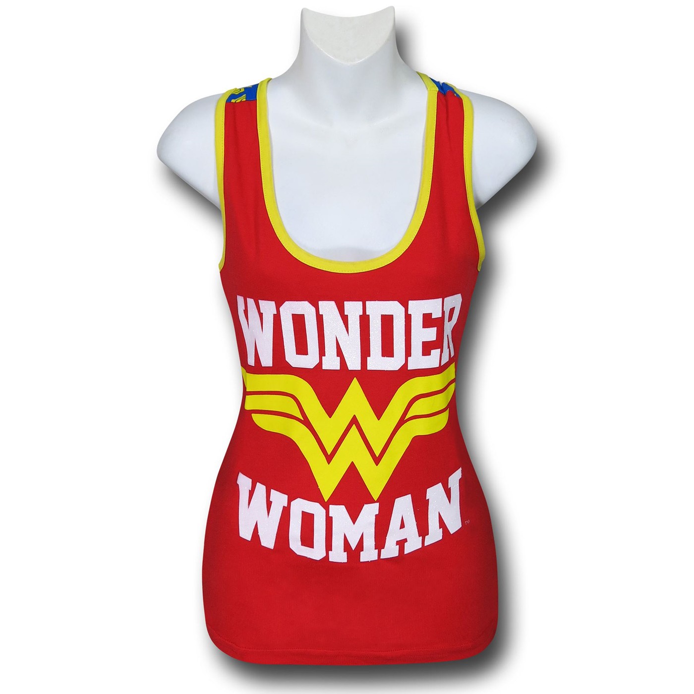 Wonder Woman Logo All-Over Print Women's Tank Top