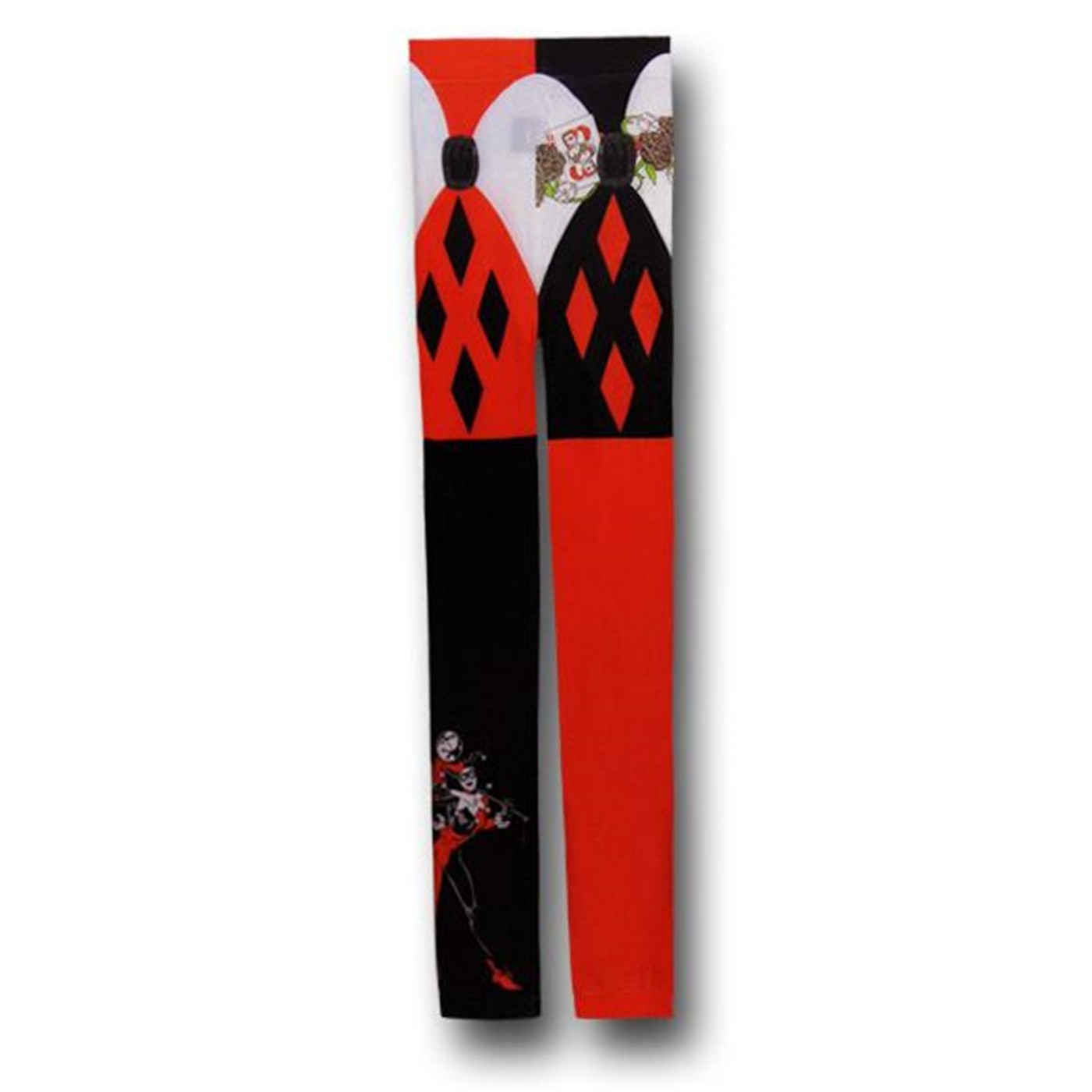 Harley Quinn Pattern Juniors Footless Tights