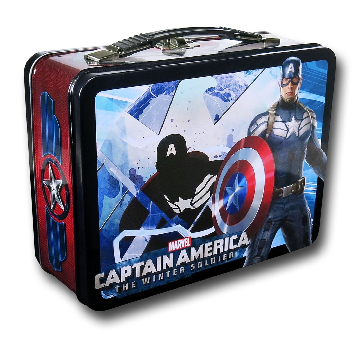 Captain America Winter Soldier Large Tin Lunch Box