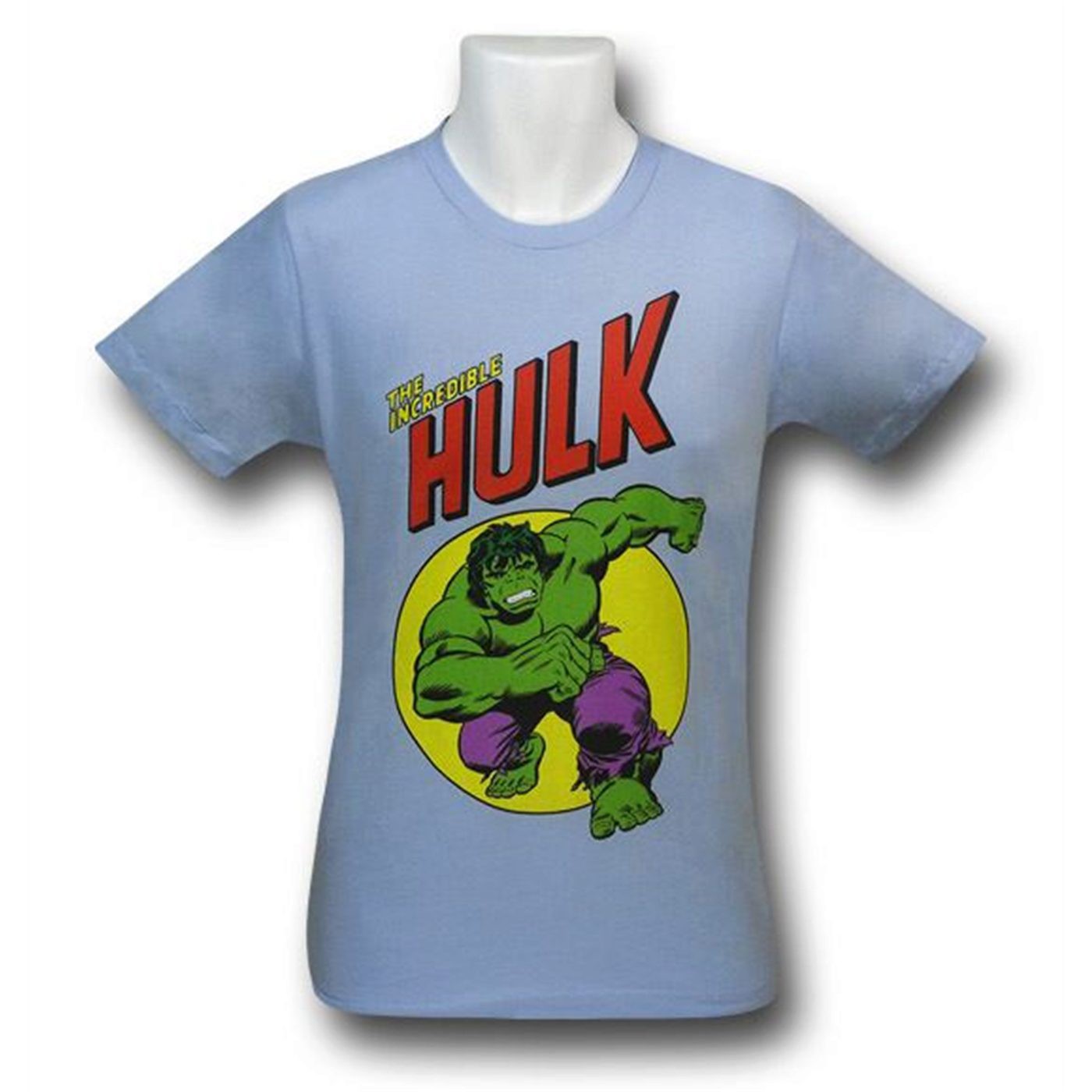Hulk Classic Blue Circle 30 Single T-Shirt