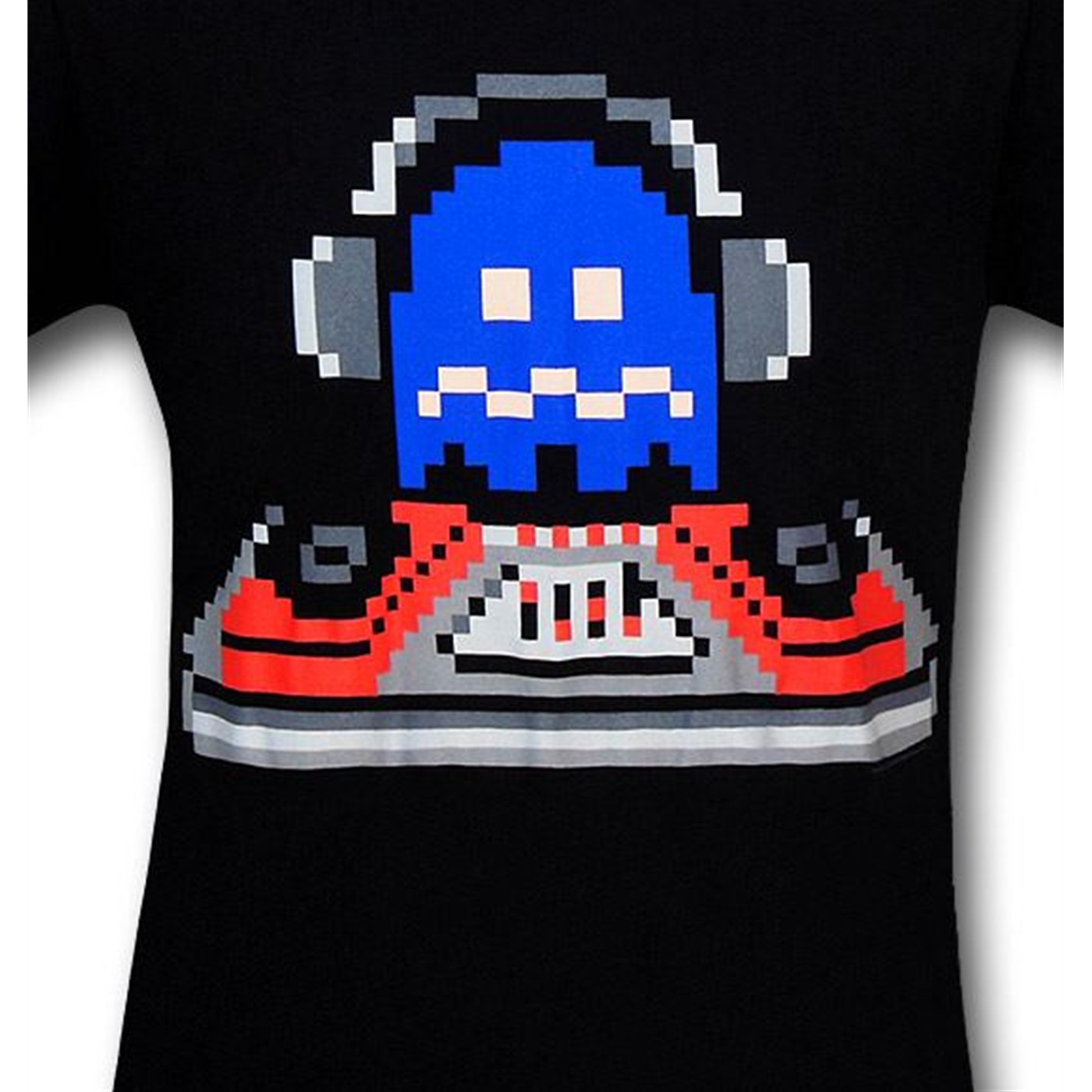 The Pac Man Pixel Ghost DJ T-Shirt