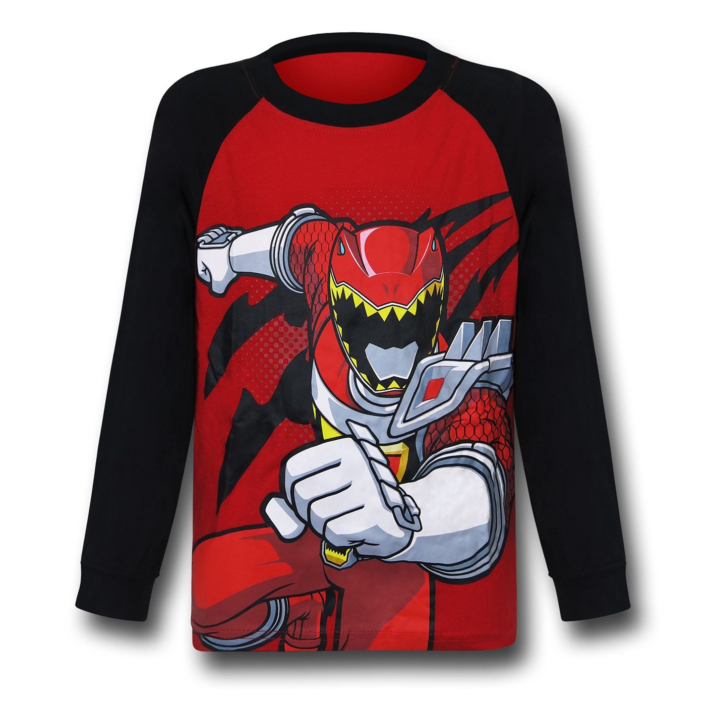 Power Rangers Dino Force Kids Raglan T-Shirt