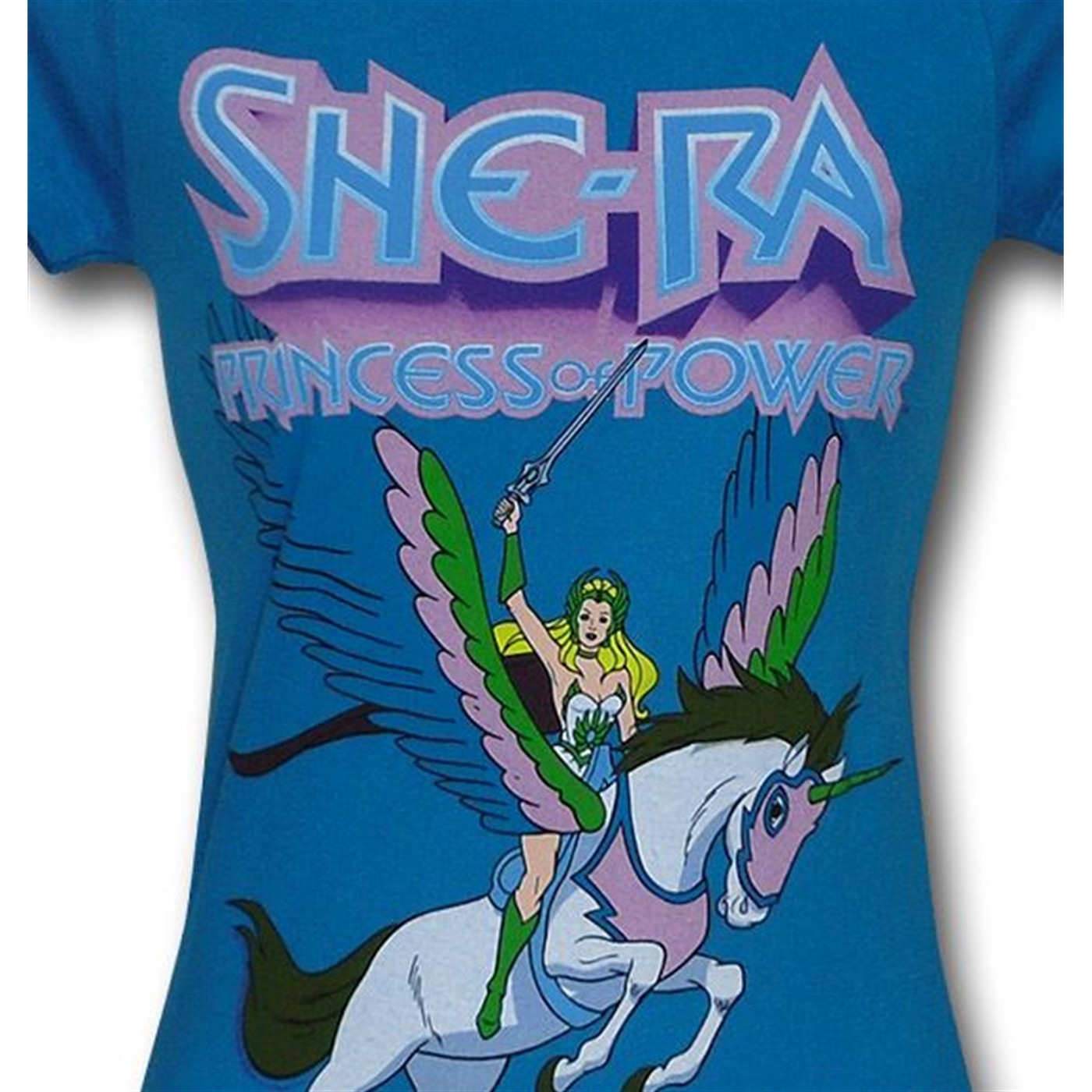 She-Ra & Swiftwind Juniors T-Shirt