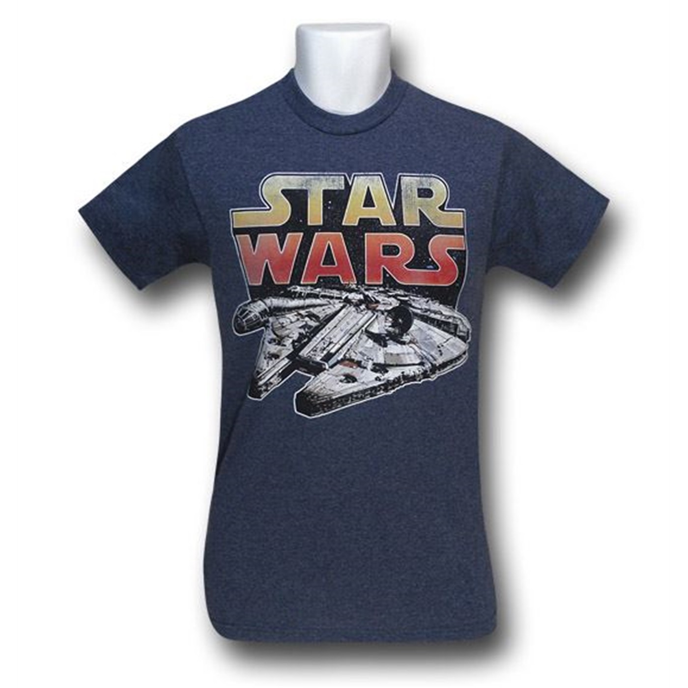 Star Wars Distressed Millennium Falcon T-Shirt