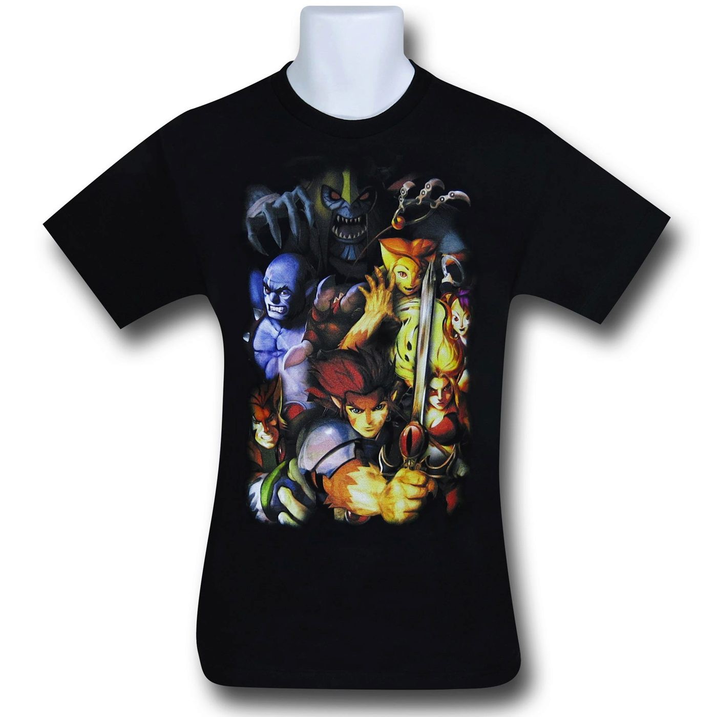 Thundercats Modern Group Black T-Shirt