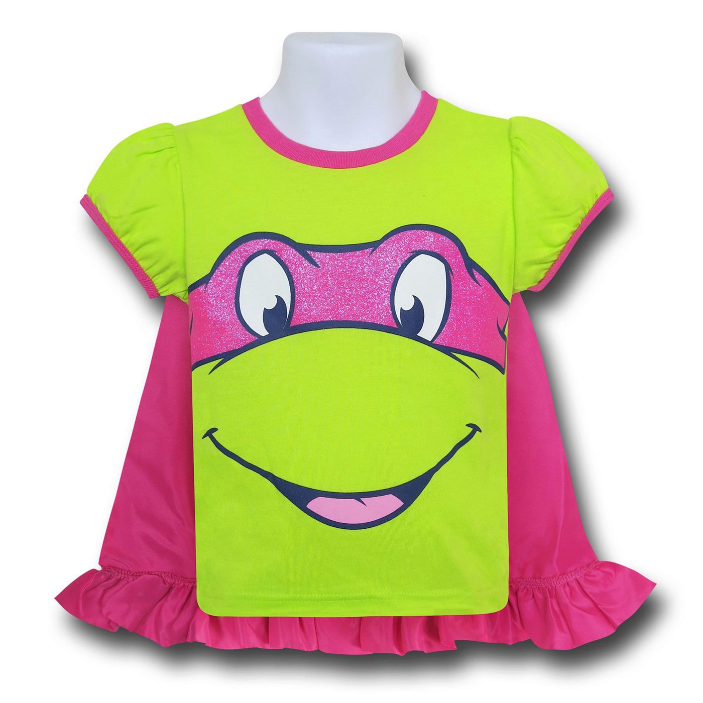 TMNT Caped Girls Kids T-Shirt