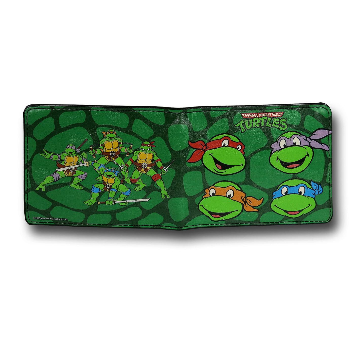 TMNT Shell Pattern Bi-Fold Wallet