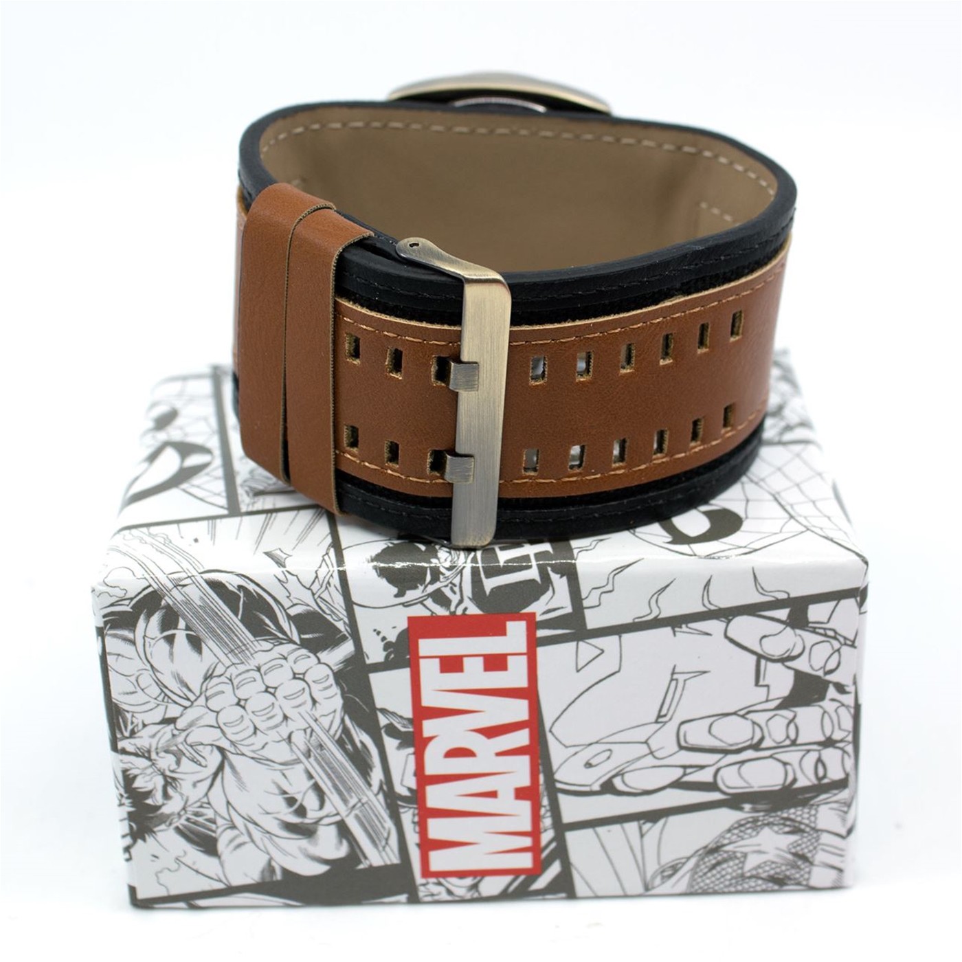 Captain America Shield Watch With Dual Fasten Adjustable Strap