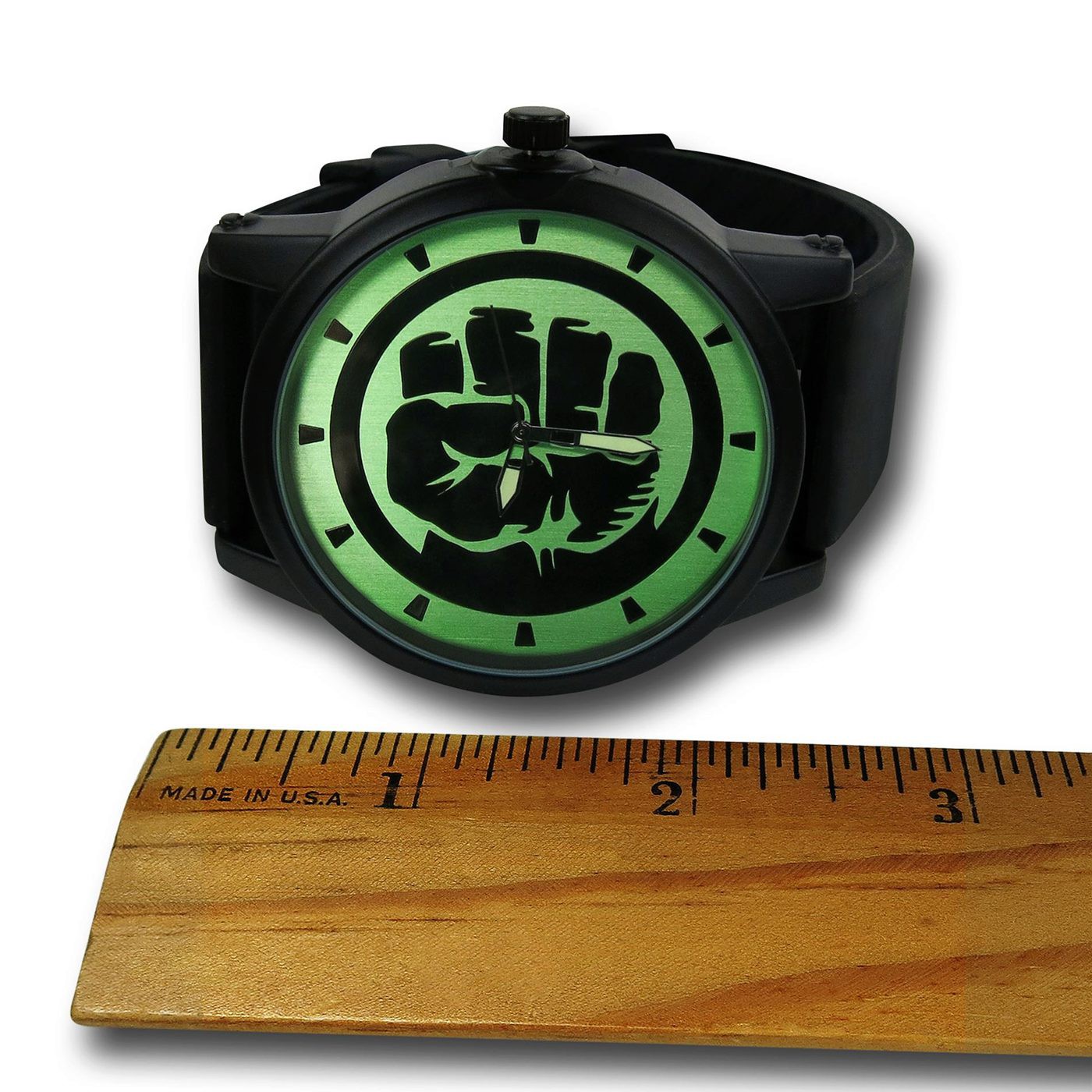 Hulk Fist Watch with Silicone Band
