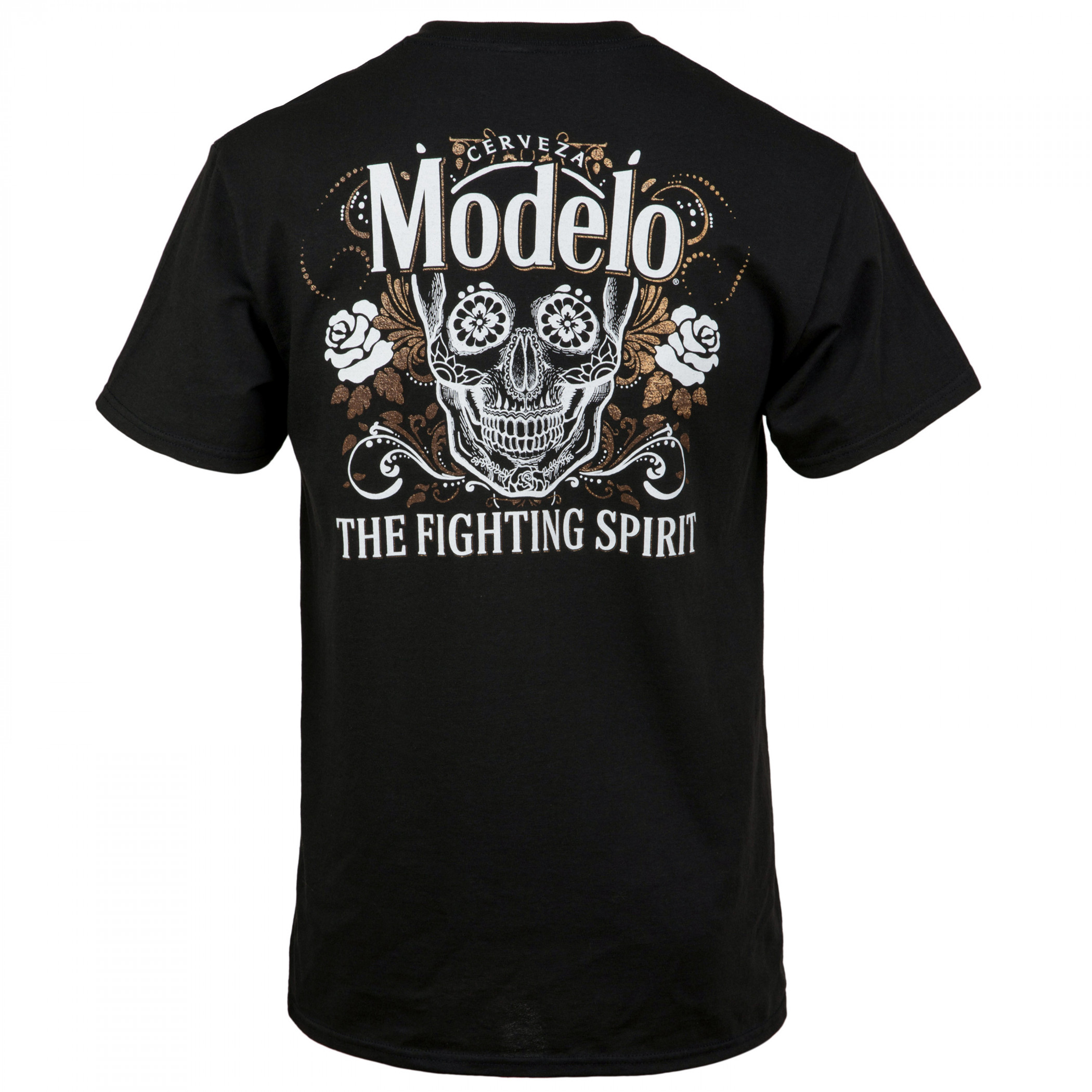 Modelo Especial The Fighting Spirit Sugar Skull Front/Back T-Shirt ...