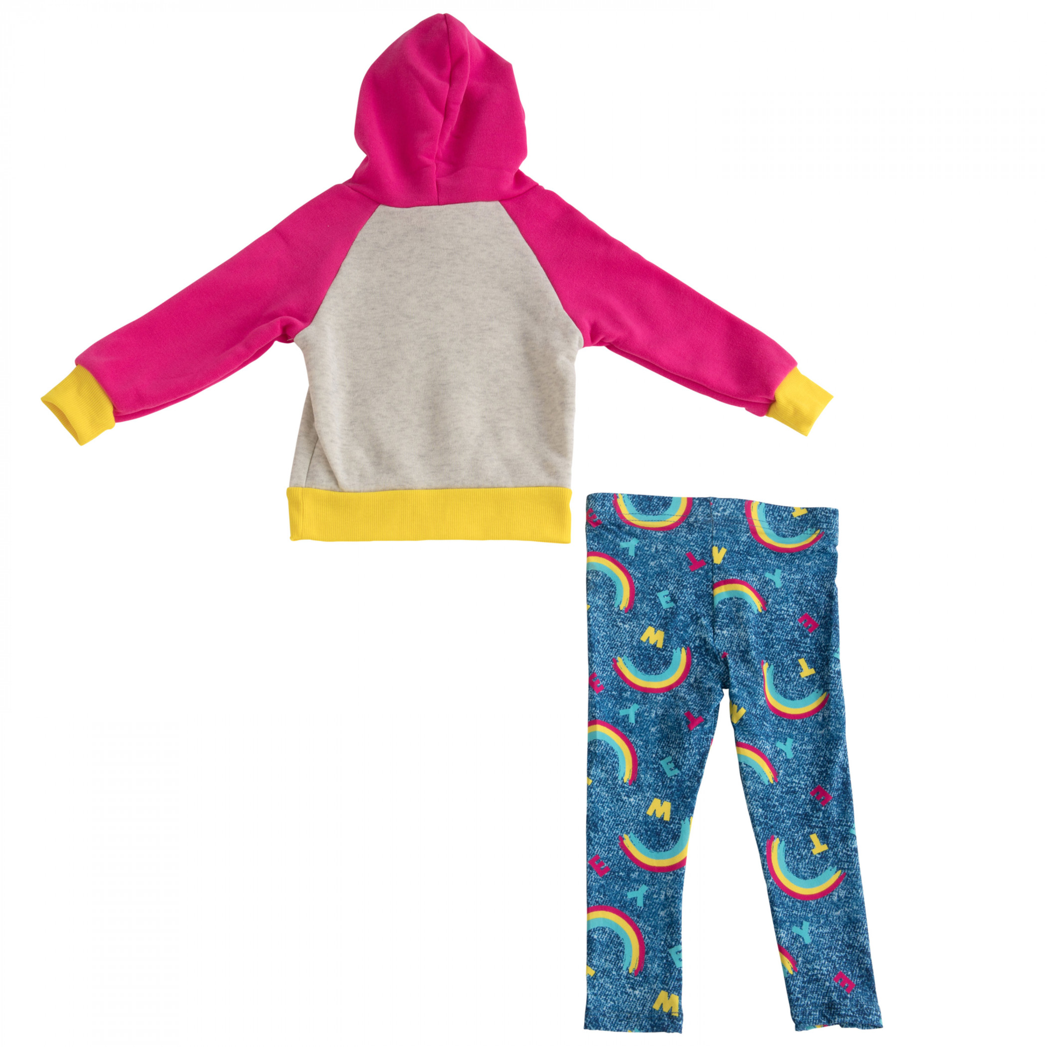 Looney Tunes Tweety Bird Rainbow Infant 2-Piece Fleece Jacket Set Multi ...